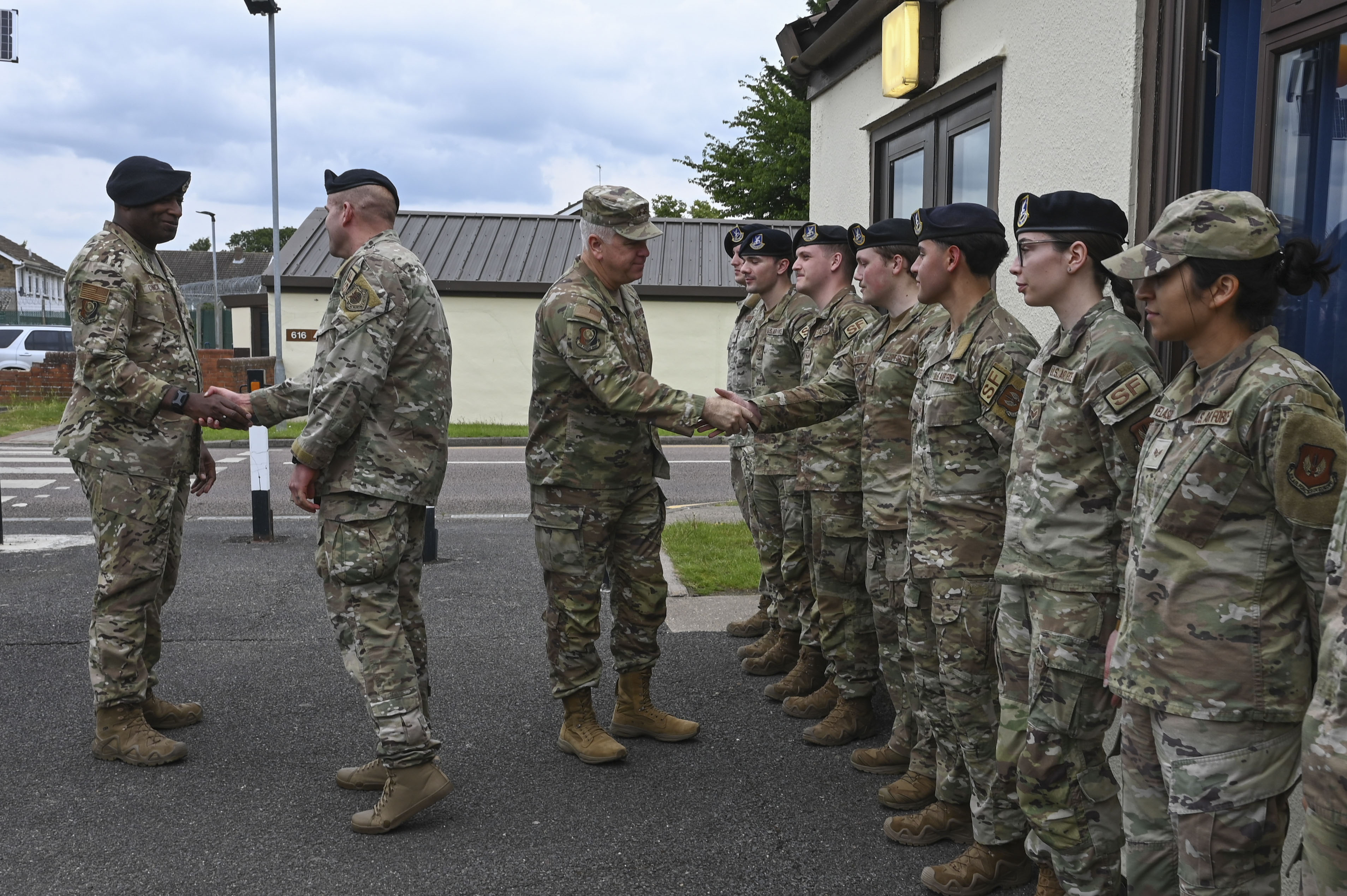 U.S. Air Force Installation and Mission Support Center command team ...