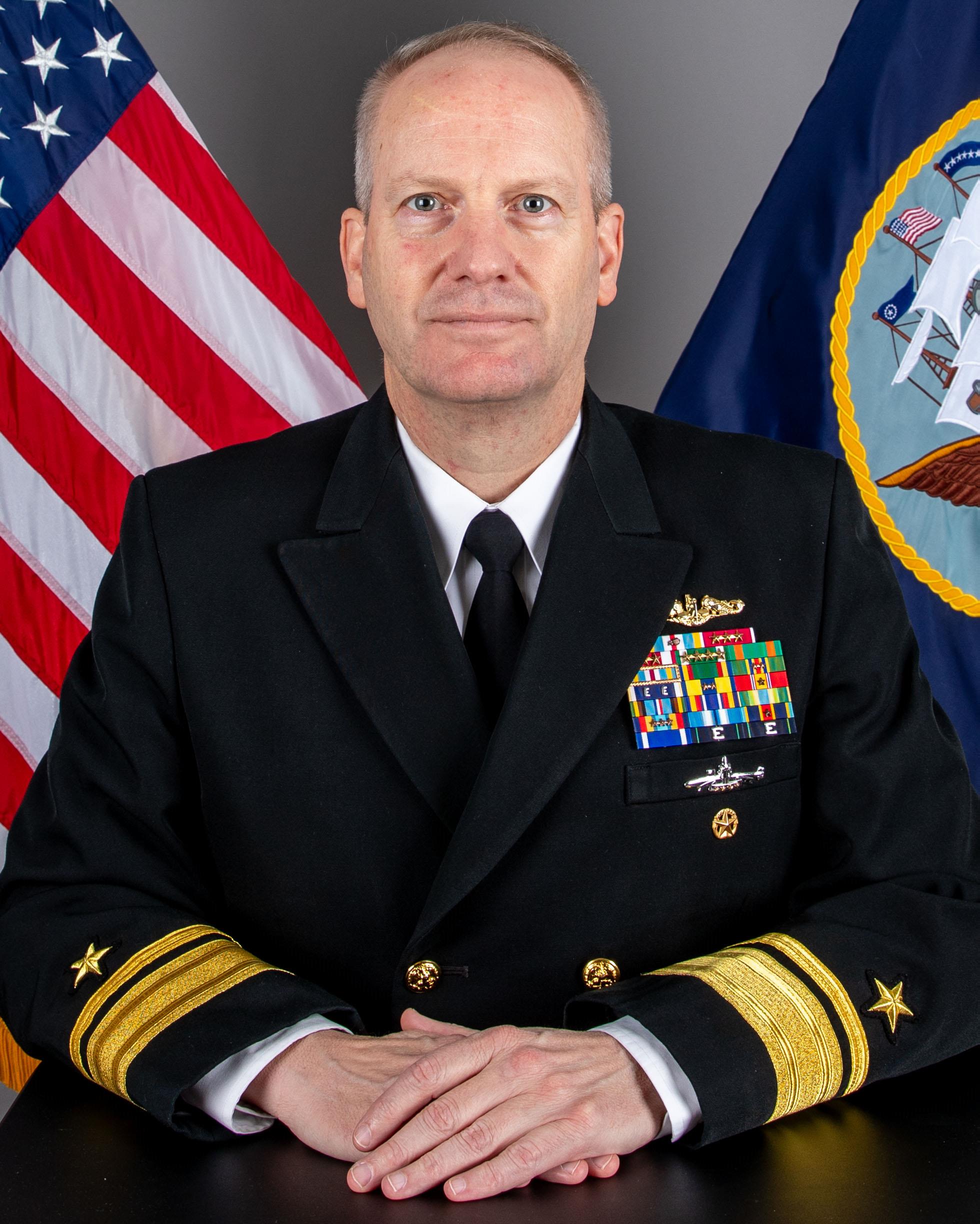 Rear Admiral Mark Behning > United States Navy > BioDisplay