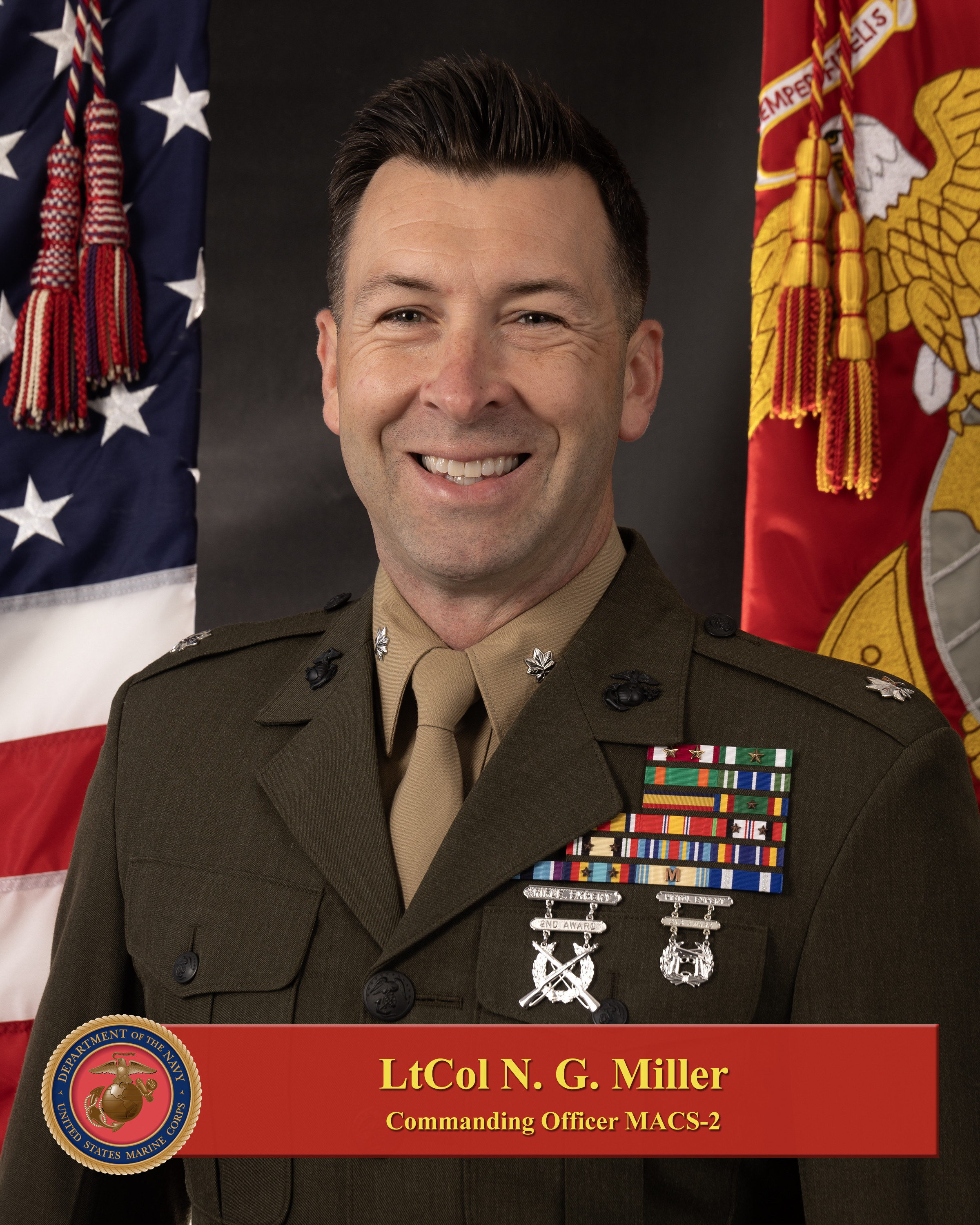 Lieutenant Colonel Nathaniel G. Miller > 2nd Marine Aircraft Wing ...