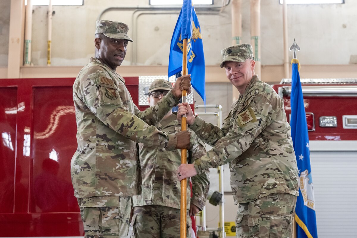 47th Civil Engineer Squadron welcomes new commander > 505th Command and Control Wing > Article ...