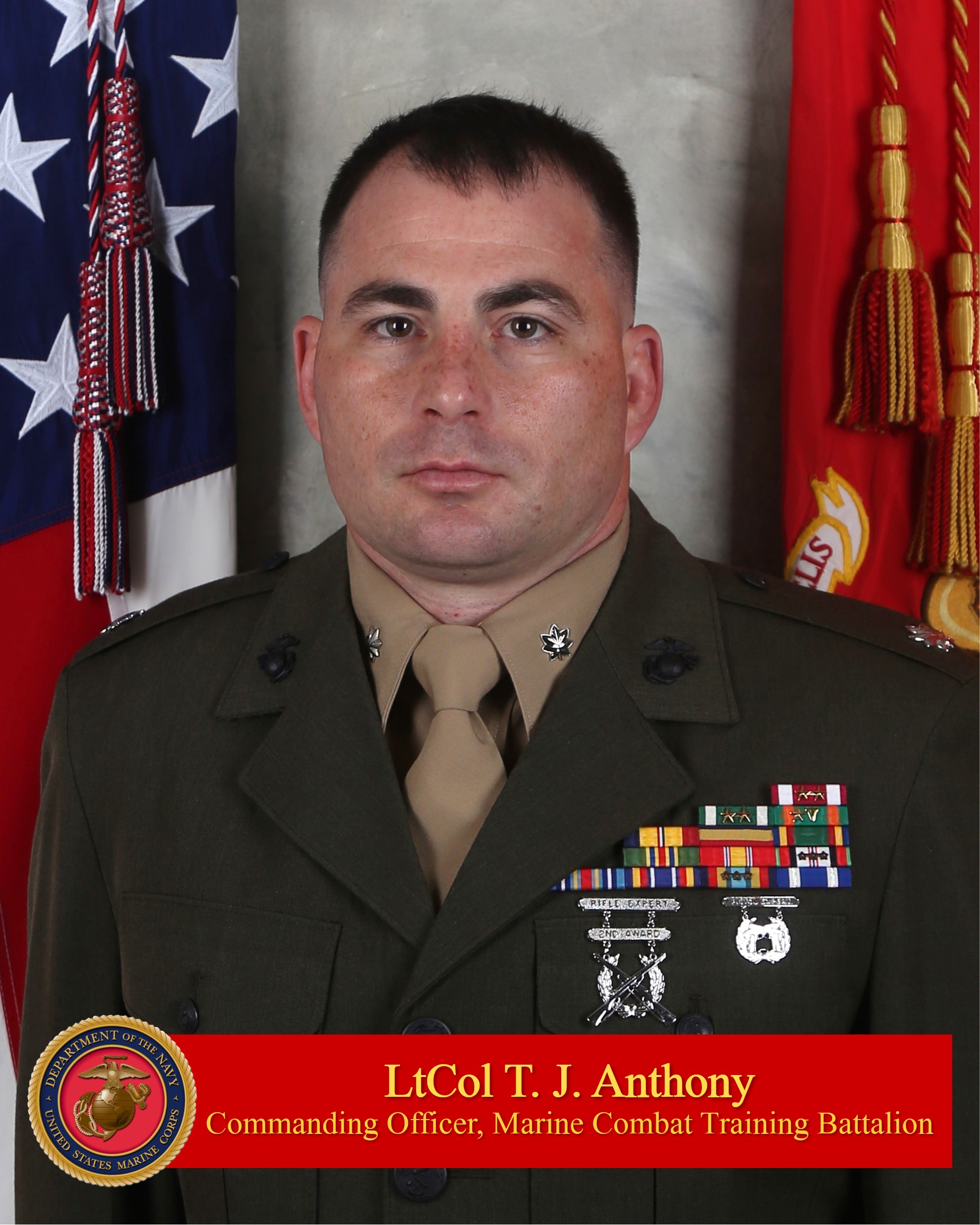 Lieutenant Colonel Tyler J. Anthony > Training Command > Biography