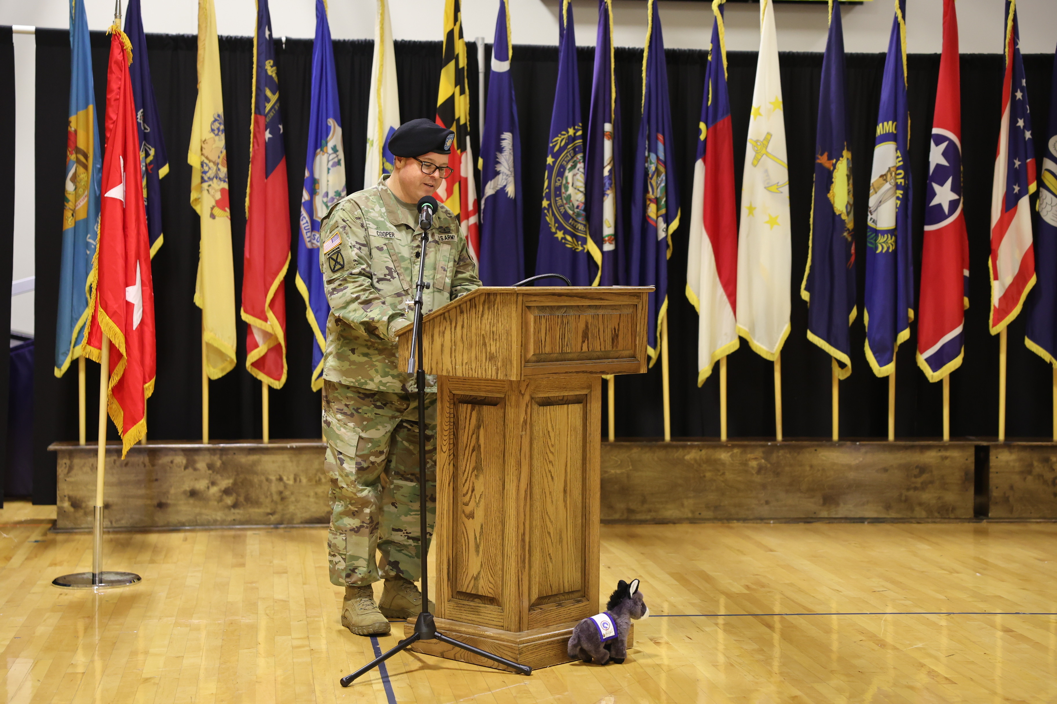 LTC Cooper assumes command of STB, 1st TSC > 1st Theater Sustainment ...