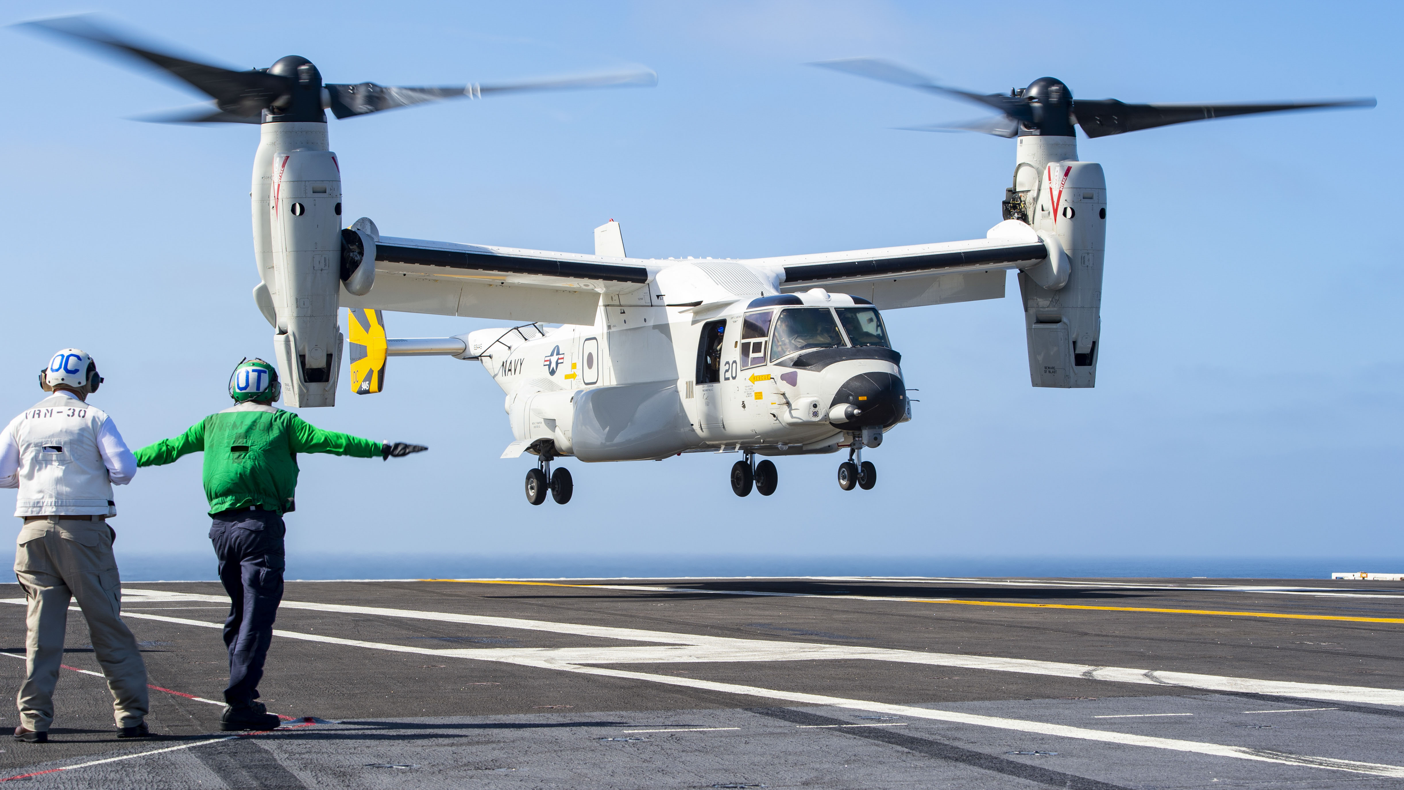 Fighter Squadron 147, Fleet Logistics Squadron 30 Detachment to Forward ...