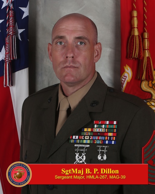 Sergeant Major Brian P. Dillon > 3rd Marine Aircraft Wing > Biography