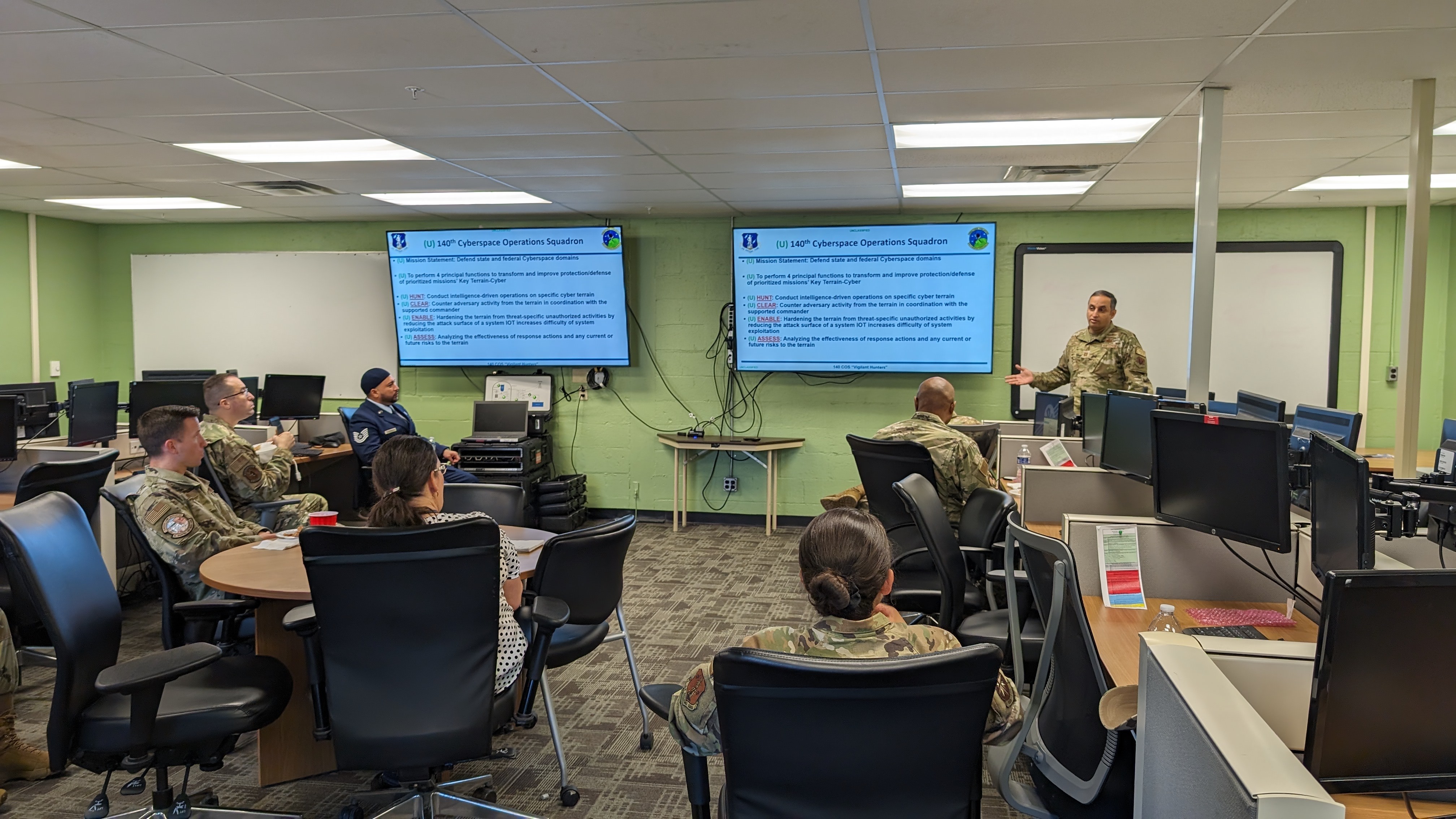 Securing the Future:140th Cyber Operations Squadron Educates and ...
