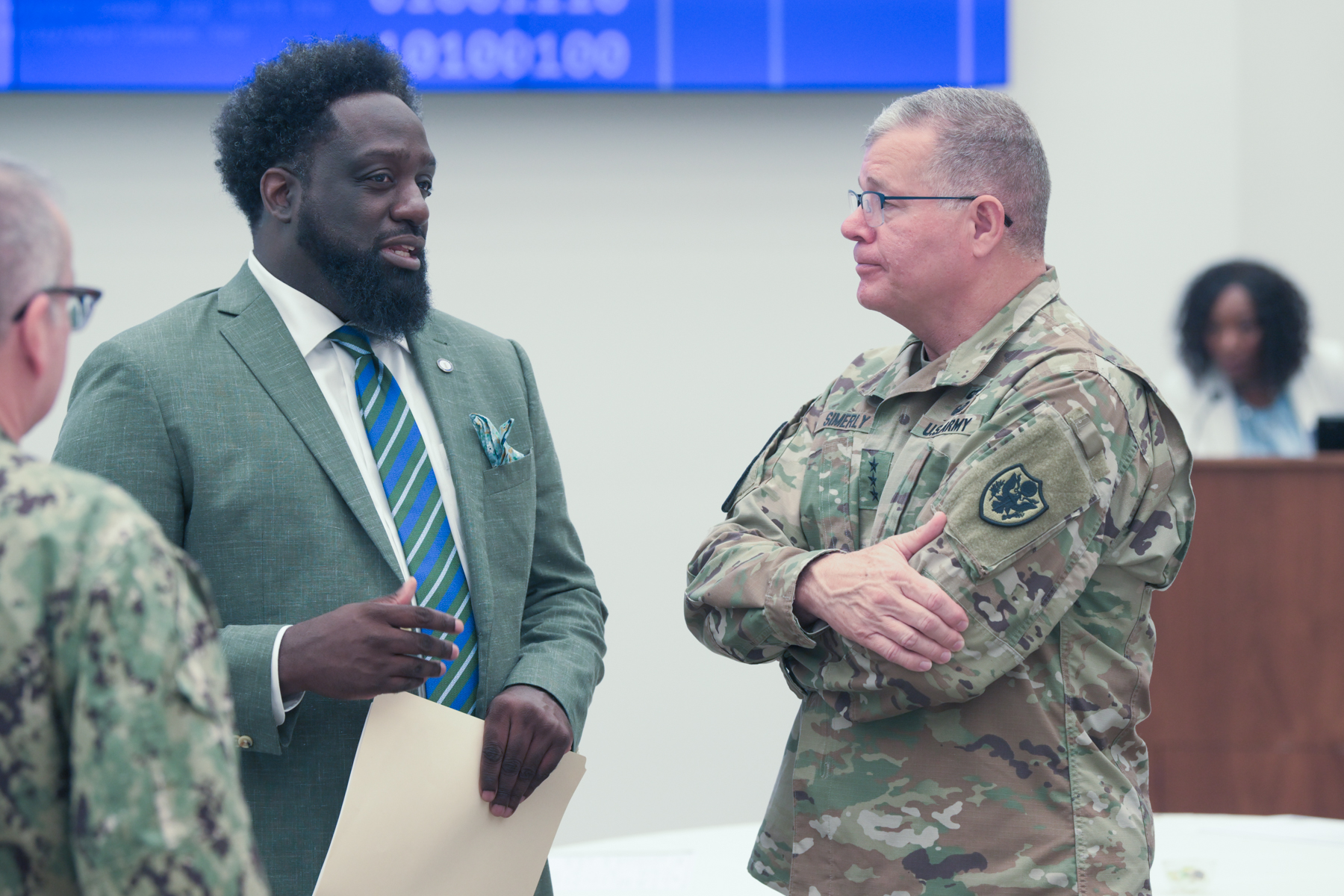 DLA Director and CIO at Hackathon