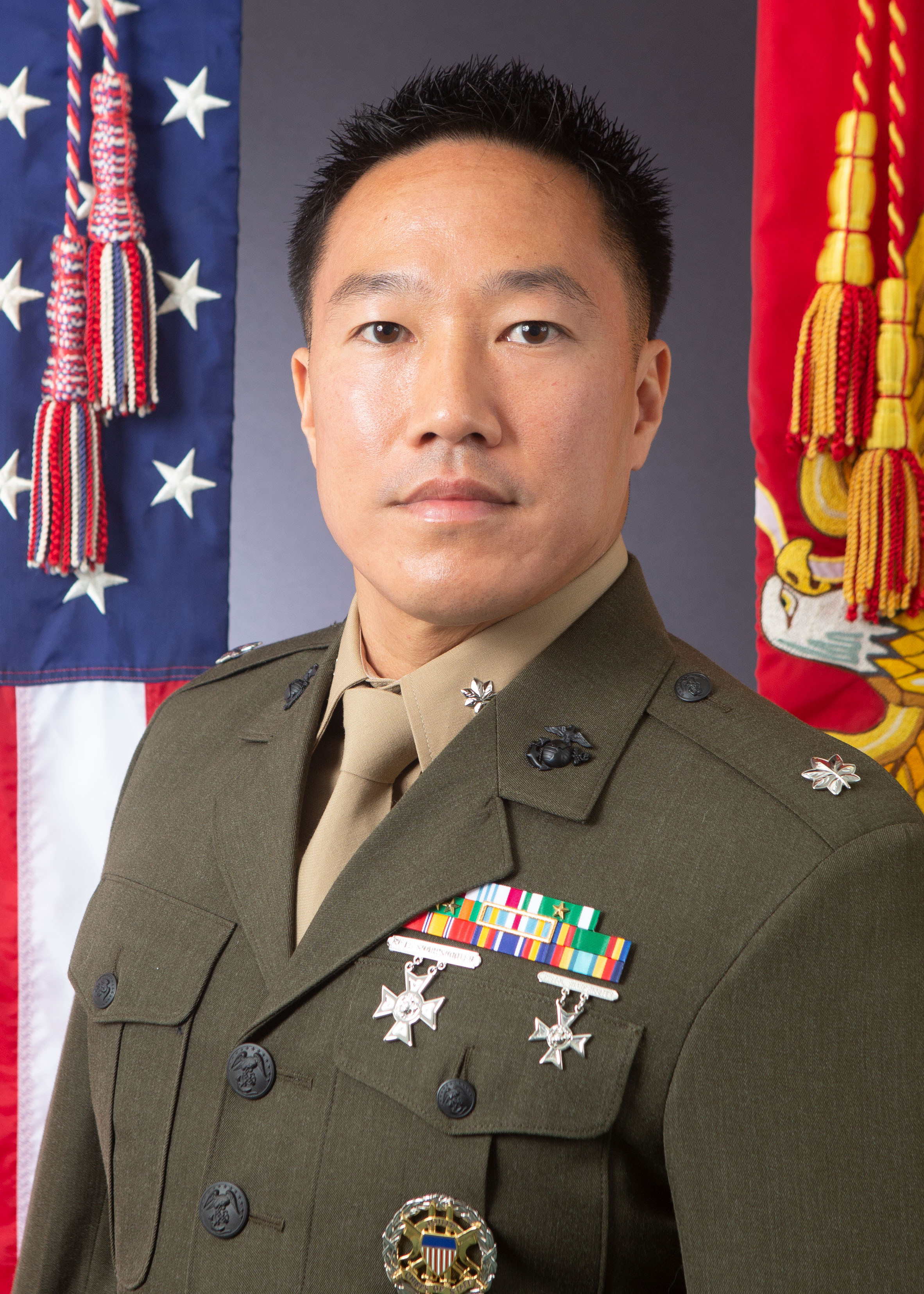 Lieutenant Colonel Enrico Landas > Naval Education and Training Command > Leadership Biography