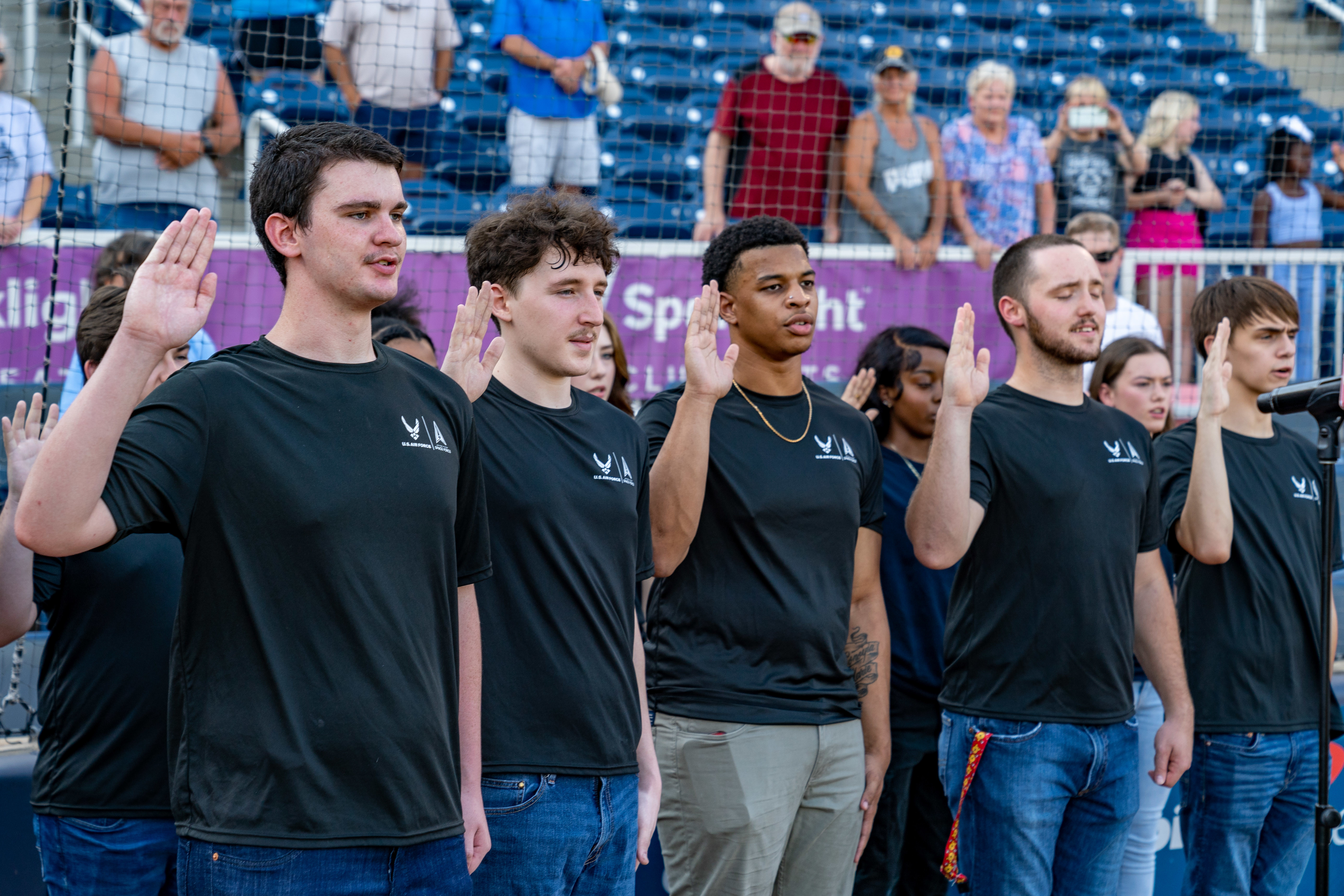 Swearing In Ceremony at MGM Park