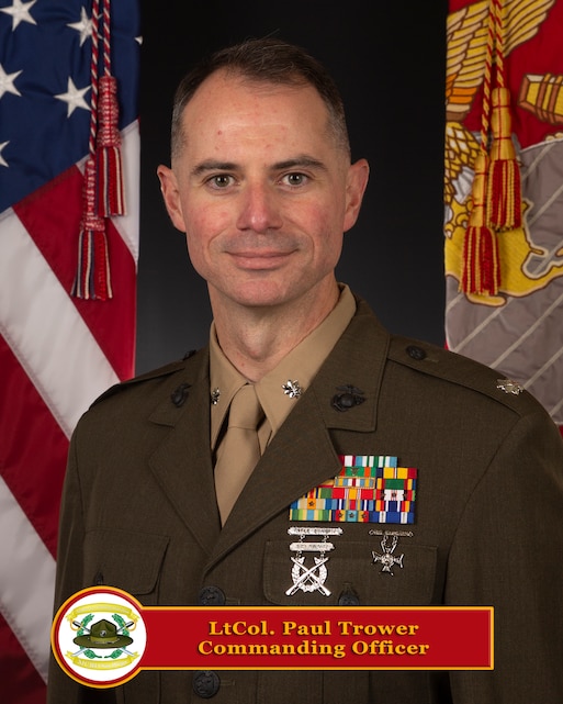 Lieutenant Colonel Paul C. Trower > Marine Corps Recruit Depot, San ...