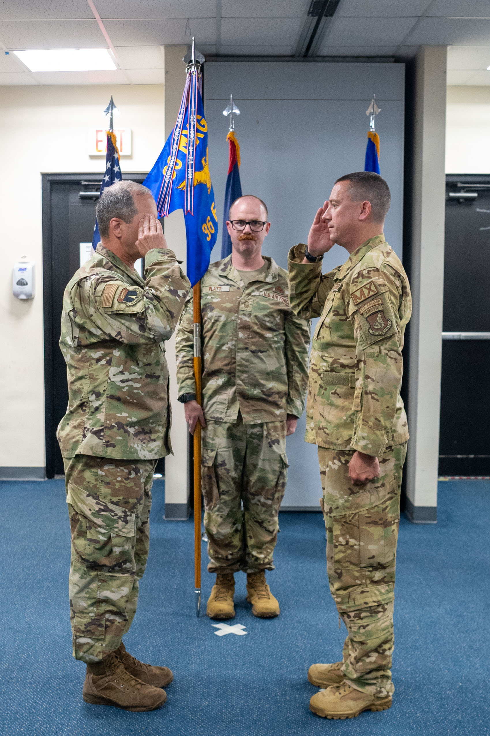 36th Expeditionary Aircraft Maintenance Squadron Assumption of Command ...