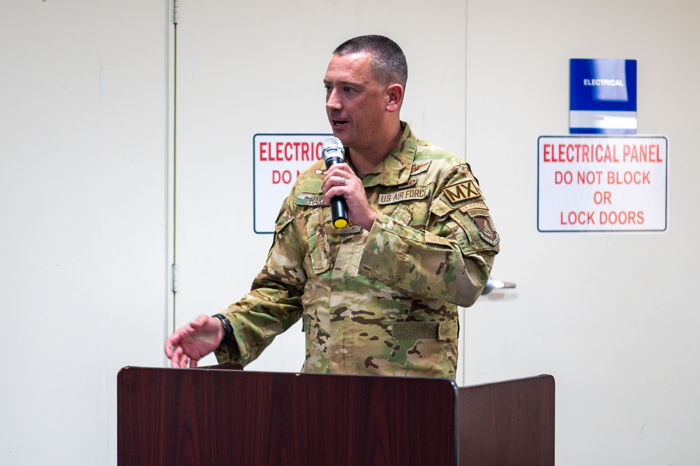 36th Expeditionary Aircraft Maintenance Squadron Assumption of Command ...