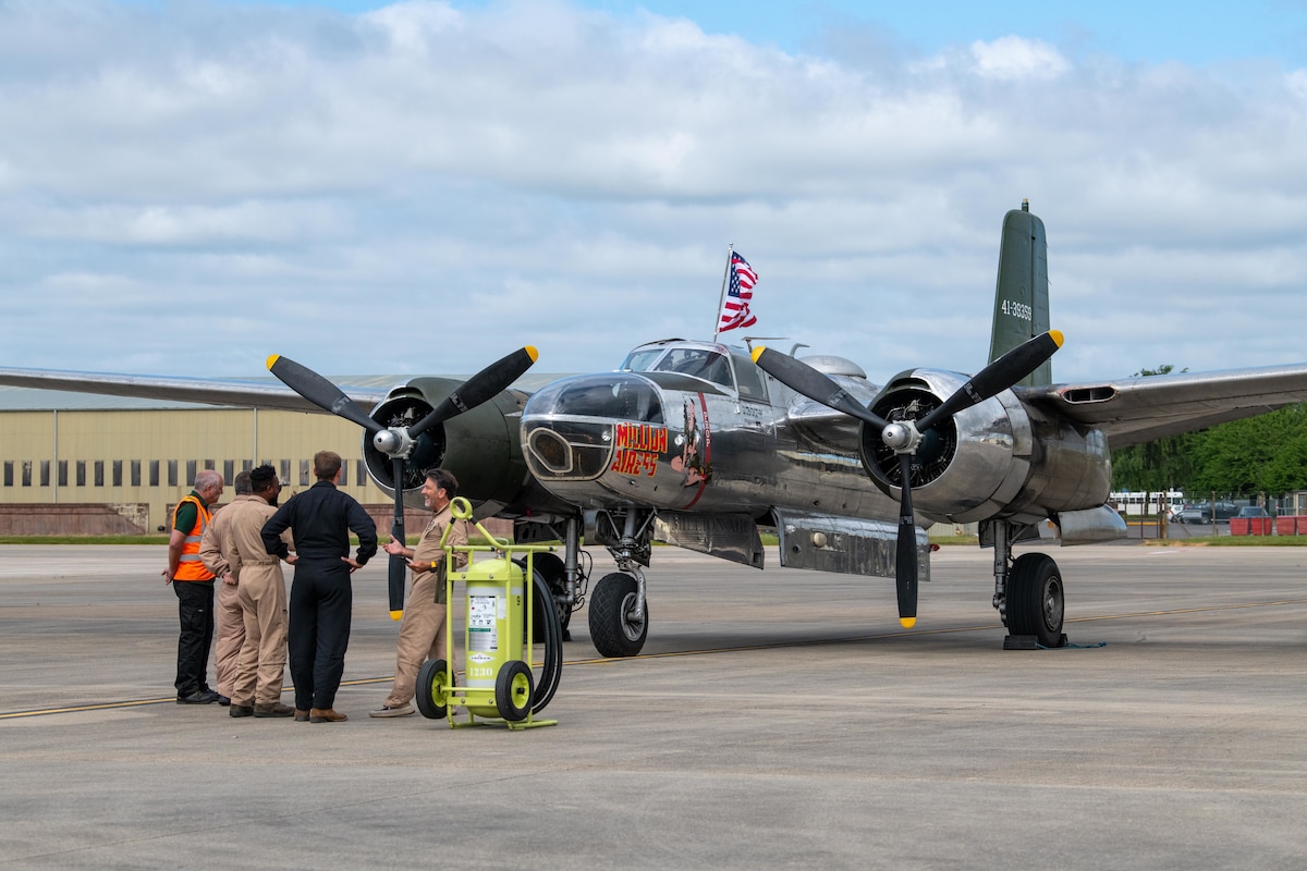 Douglas A-26C Invader “Million Airess” visits Pathfinders > 501st ...