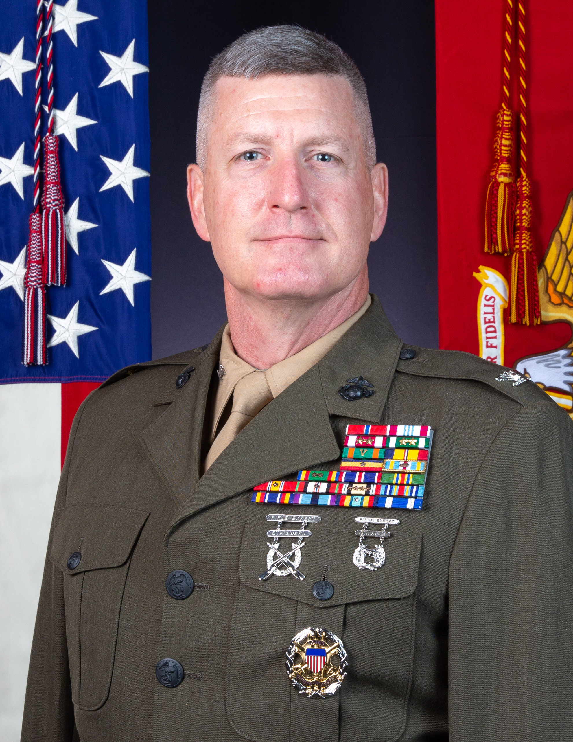 Col B.B. Harrison > 1st Marine Division > Biography