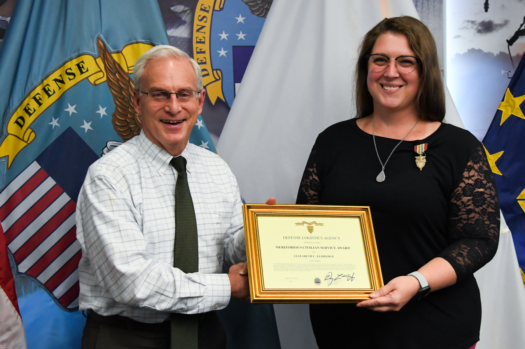 DLA Distribution employee recognized for excellence > Defense Logistics ...