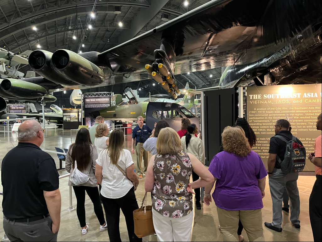 DSCC associates find mission connections at National U.S. Air Force ...