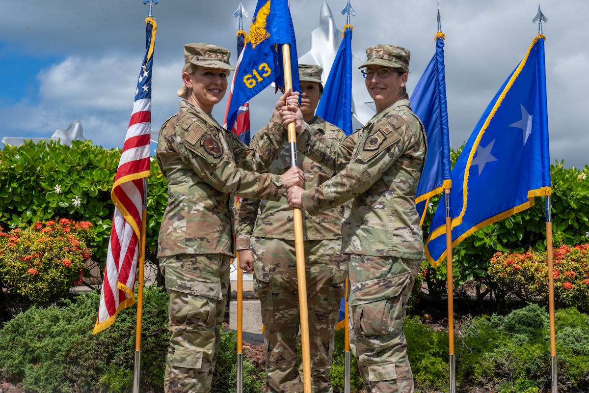 613th Air Operations Center Change of Command Ceremony > Pacific Air Forces > Article Display