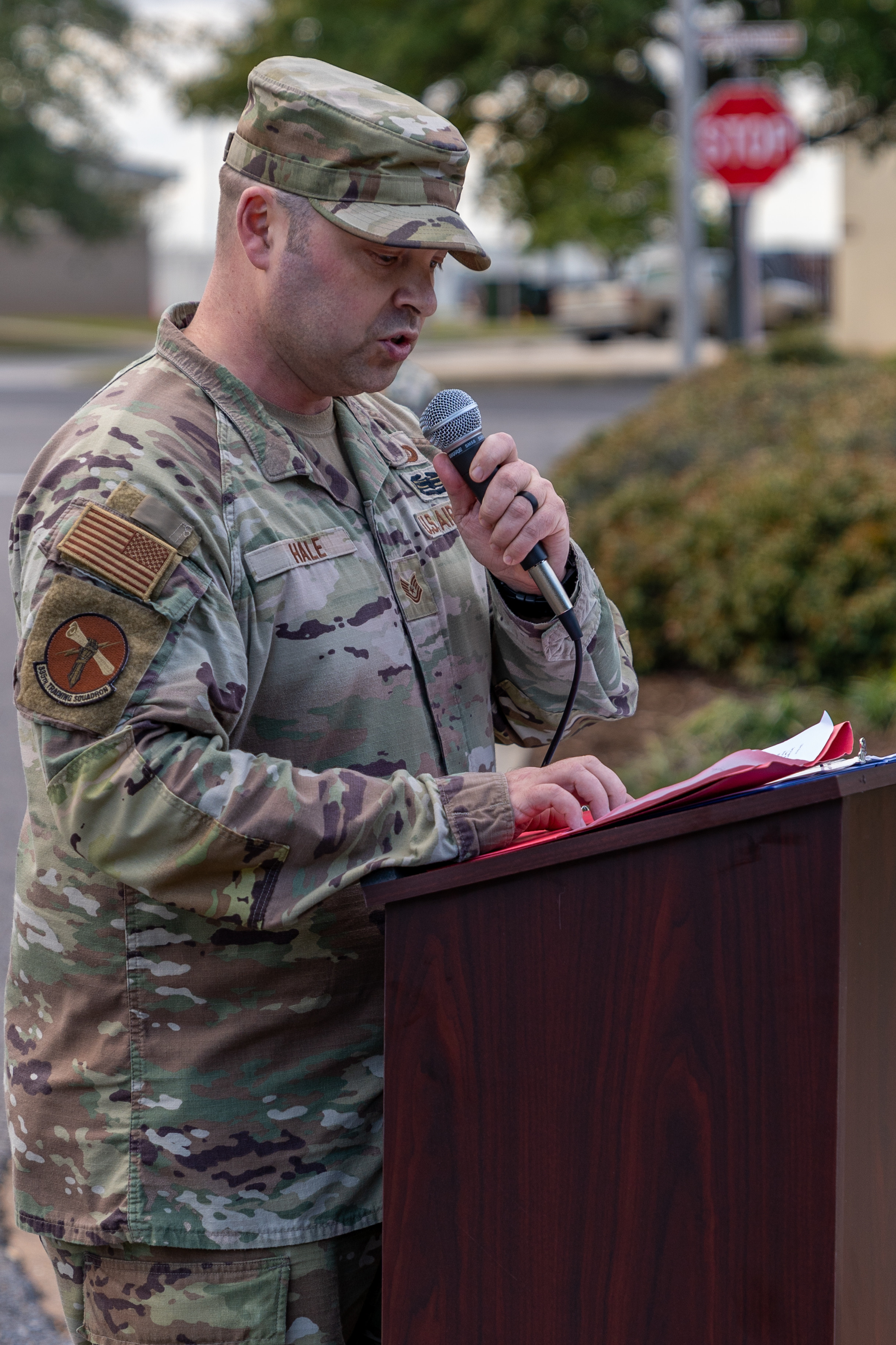 Fallen Warrior Retreat Ceremony > Keesler Air Force Base > Article Display