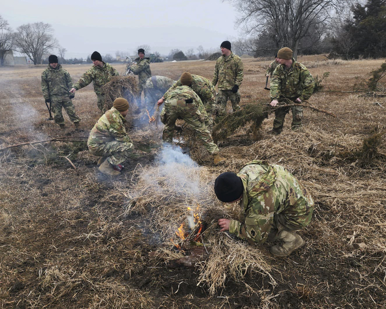 Nebraska Guard Infantry Trains on Survival Tactics > National Guard ...