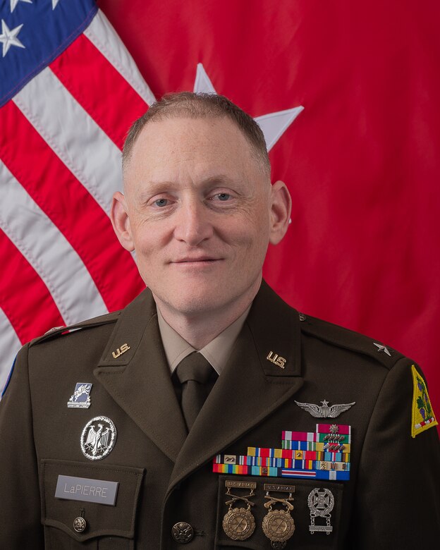 Brig. Gen. Jeffrey LaPierre > Connecticut National Guard > Biography View