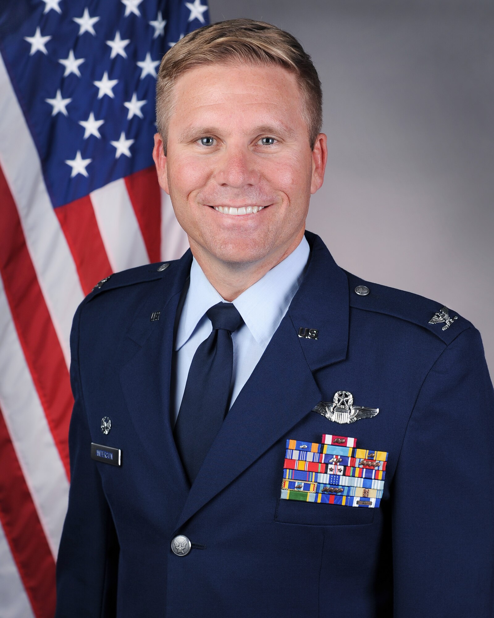 David M. Anderson > 159th Fighter Wing > Bio Display Page