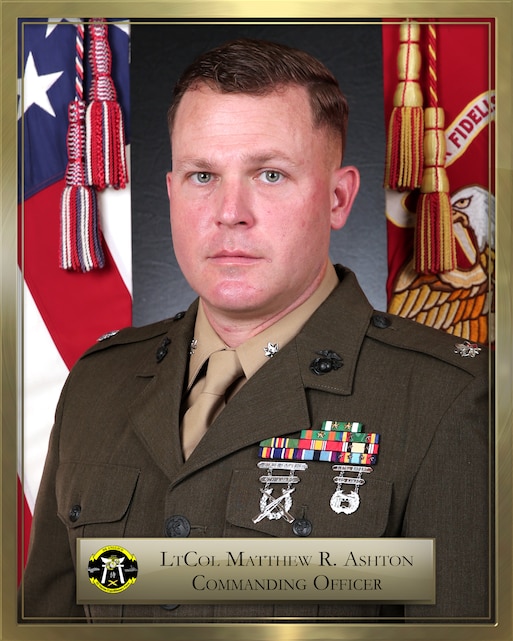 Lieutenant Colonel Matthew R. Ashton > III Marine Expeditionary Force ...