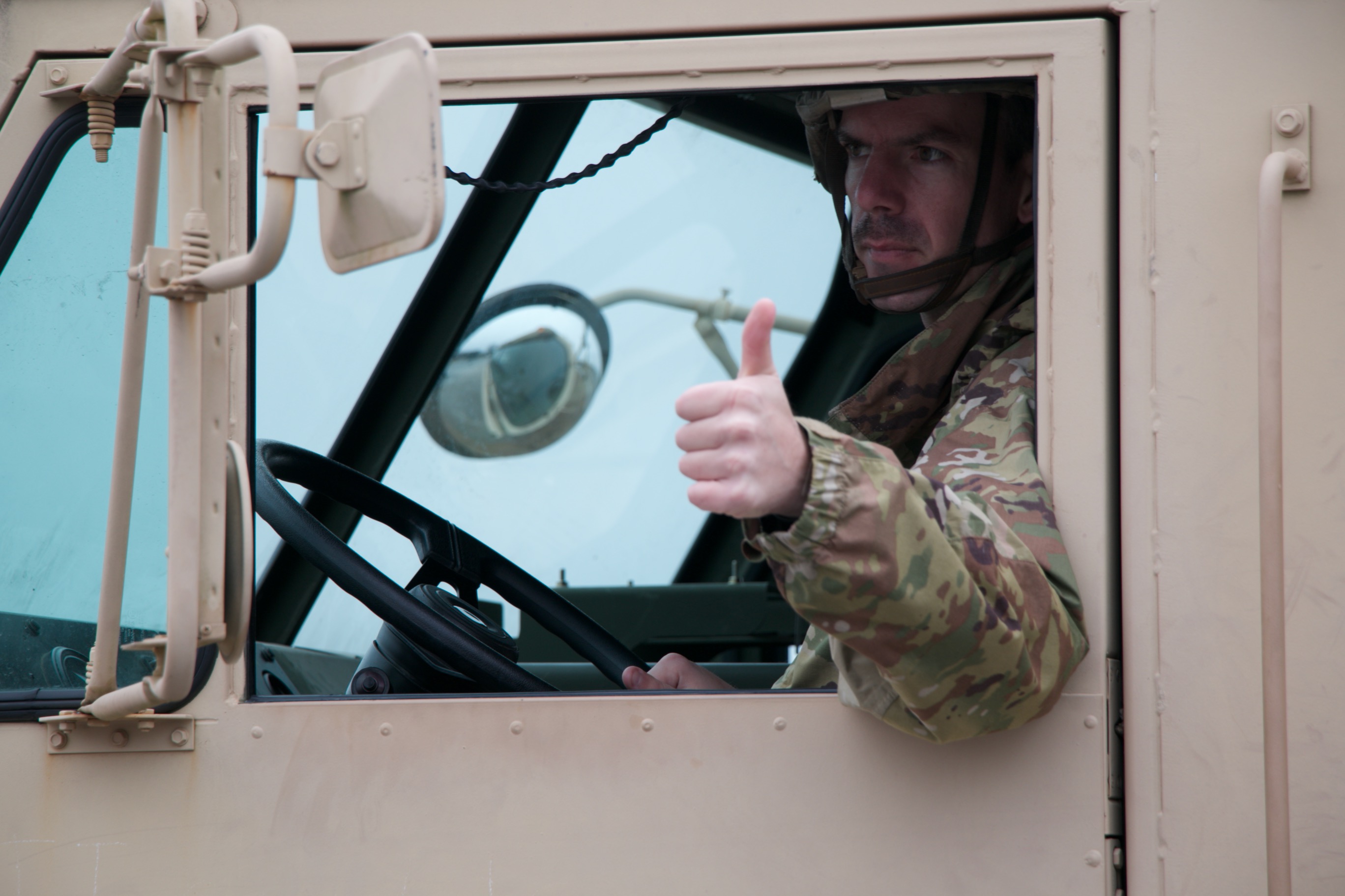 Soldiers get behind the wheel during 88M MOS Transition Course ...
