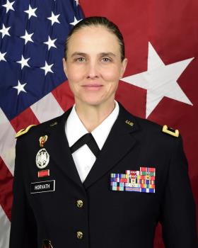 Maj. Gen. Stefanie Horvath > U.S. Army Cyber Center of Excellence (CCoE ...
