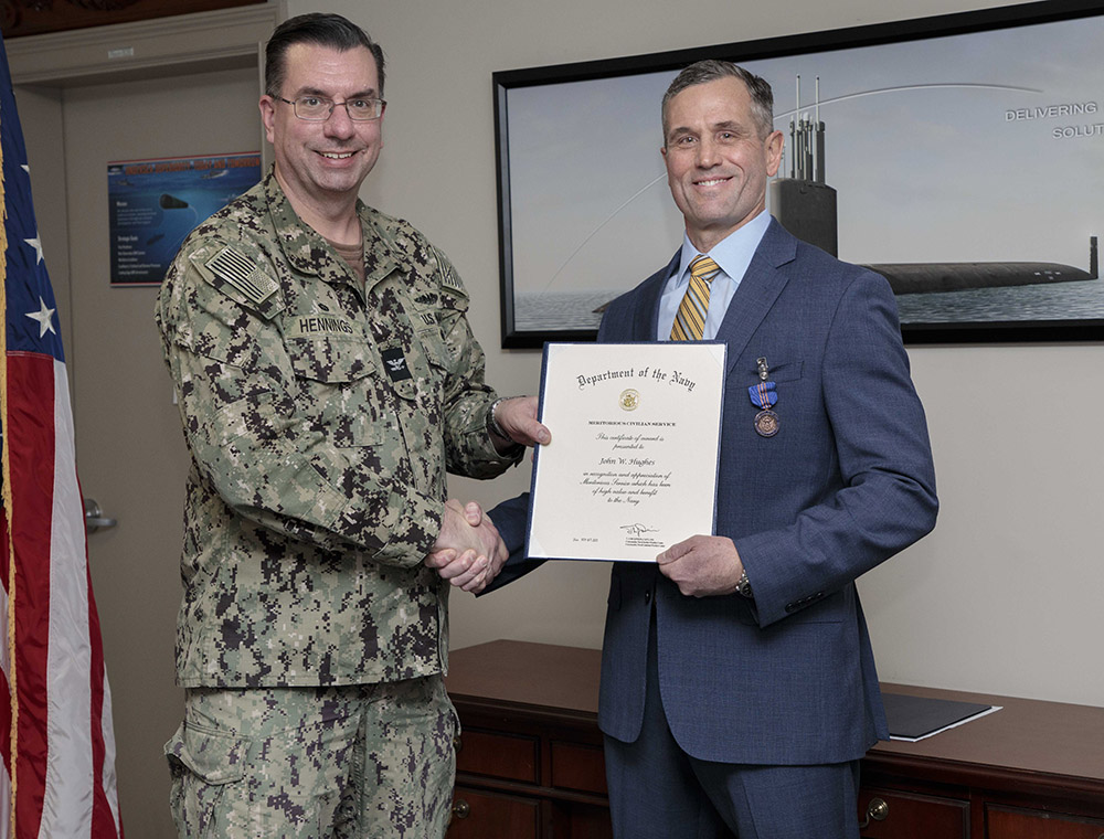Two NUWC Division Newport employees receive DON Meritorious Civilian ...