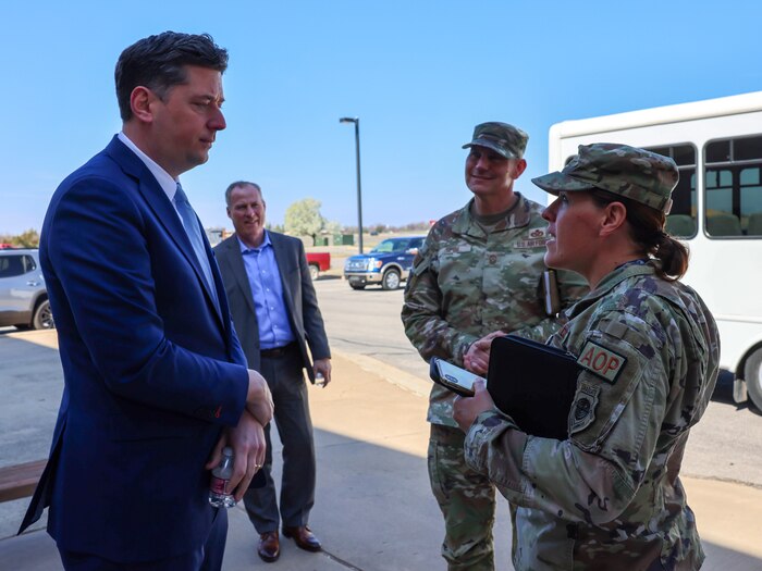 OKC Mayor Holt and Metropolis Supervisor go to Tinker AFB > Tinker Air ...