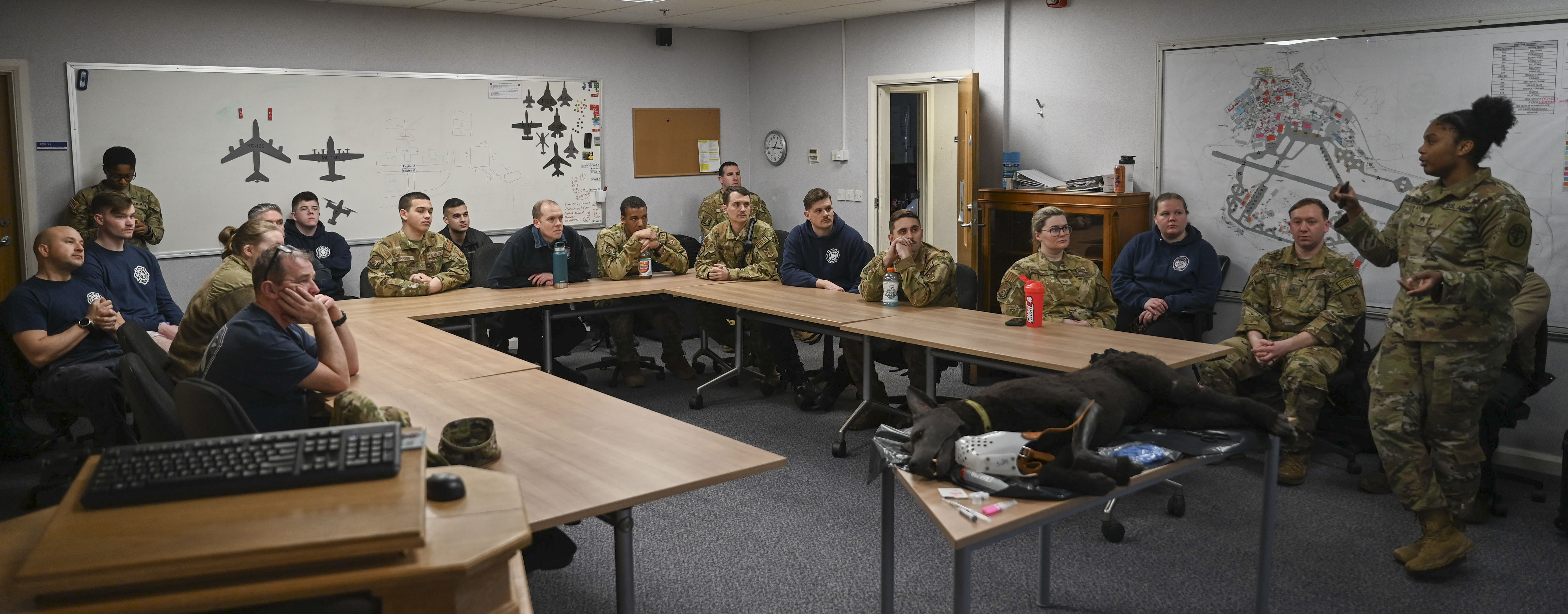 RAF Mildenhall fire department hosts K-9 TCCC training > 505th Command ...