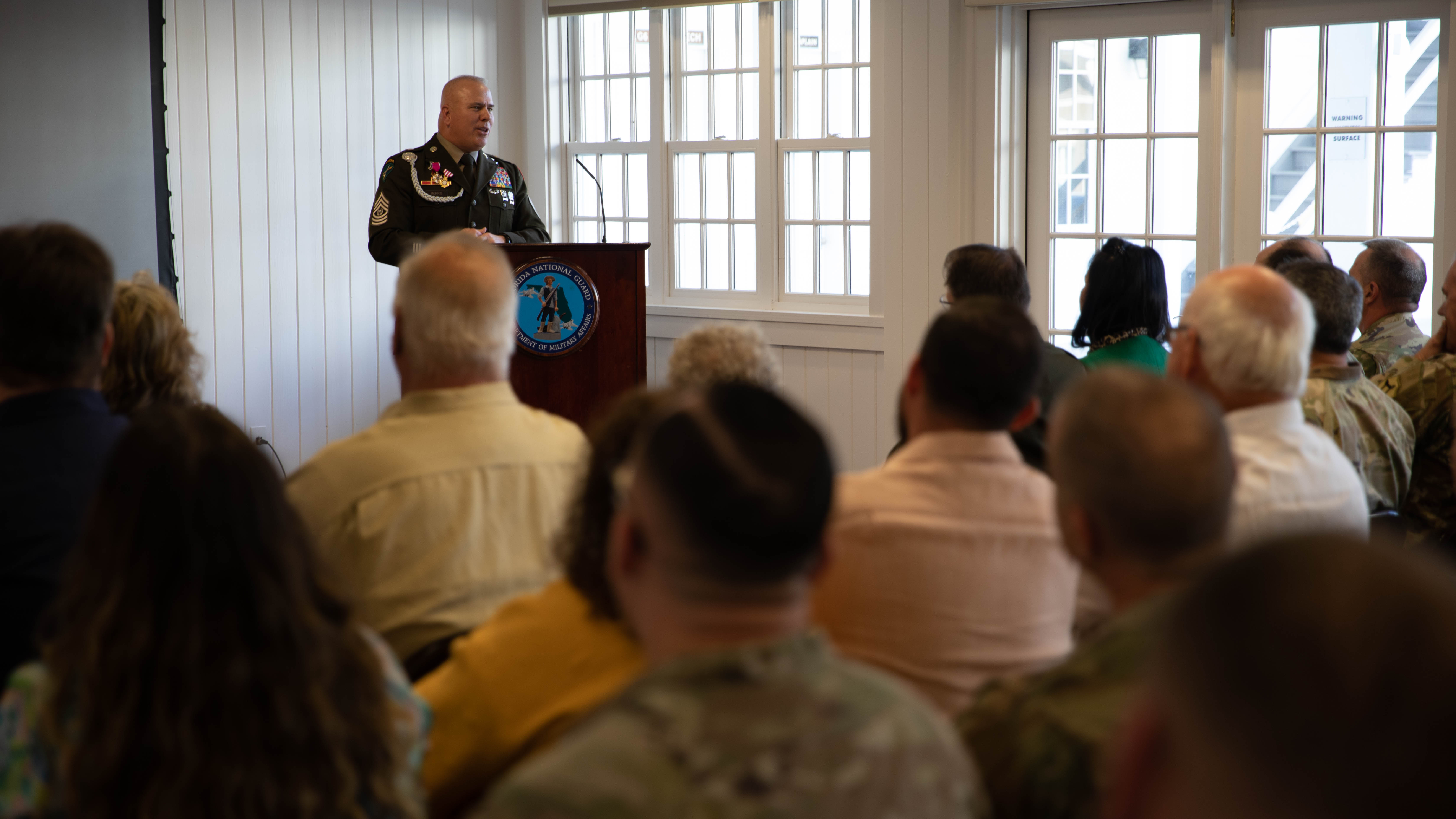 Command Sergeant Major Theodore Morris Retires > Florida National Guard ...