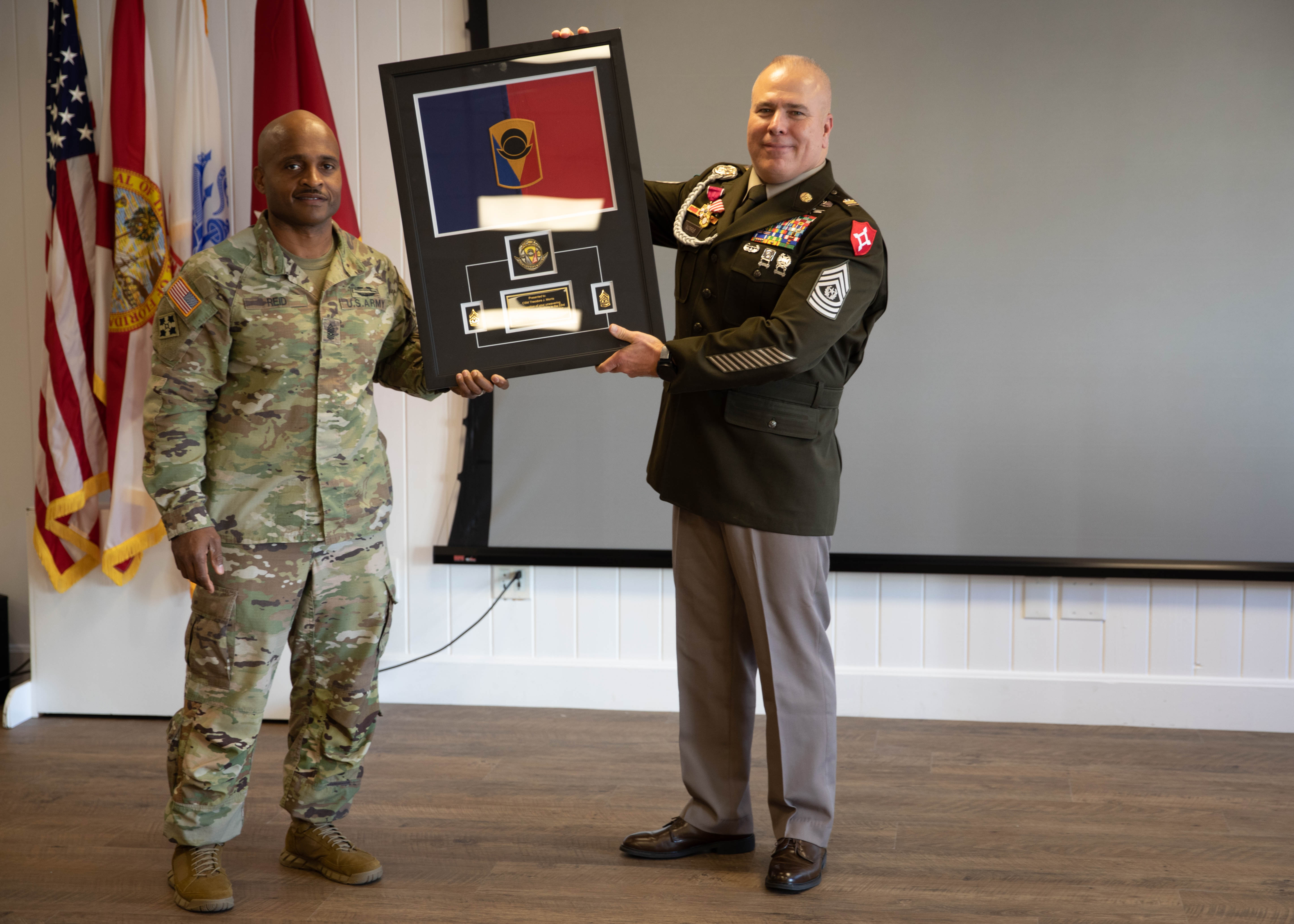 Command Sergeant Major Theodore Morris Retires > Florida National Guard ...