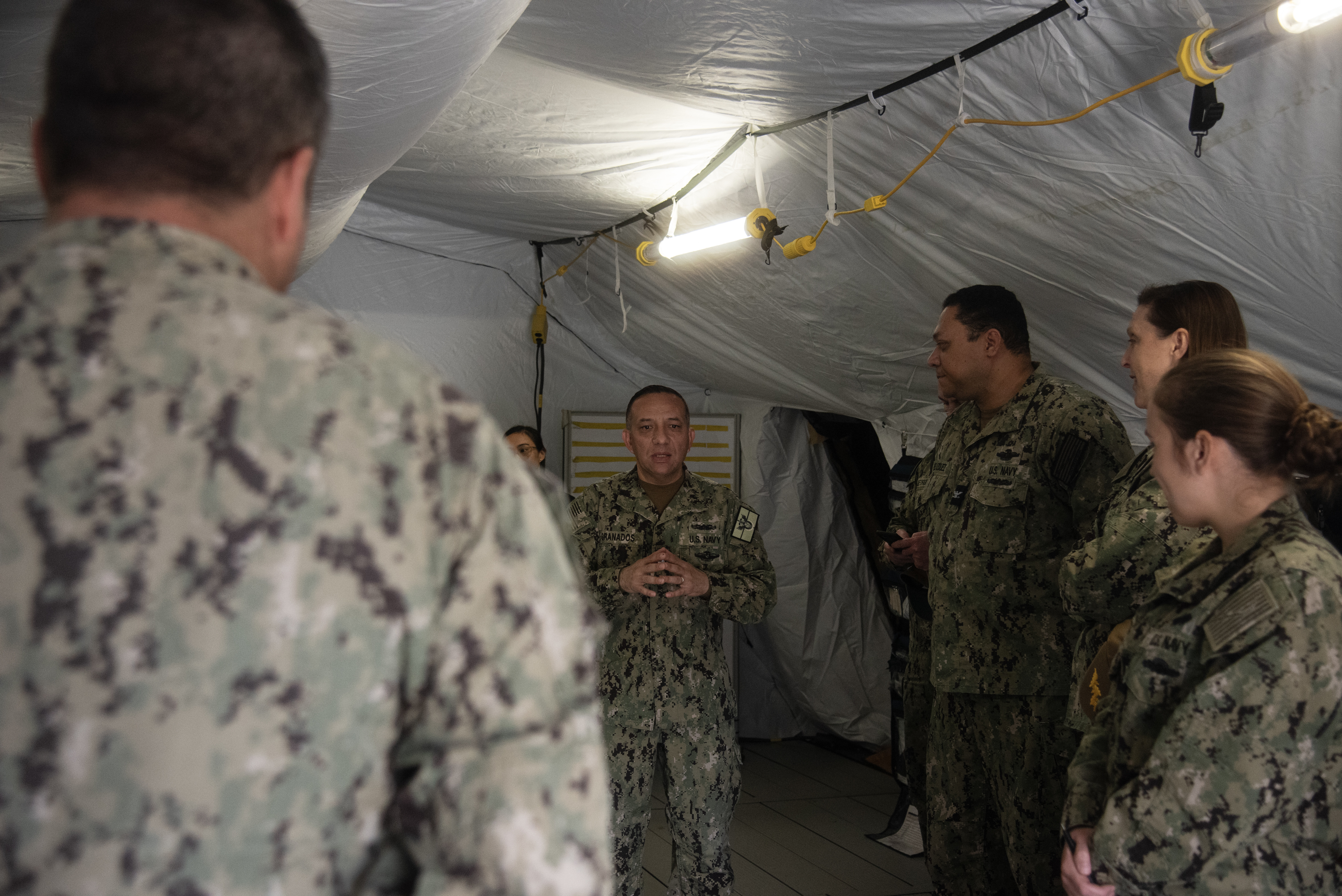 EMF 150 Alpha provides Role 3 medical capability during 1st Med Bn ...