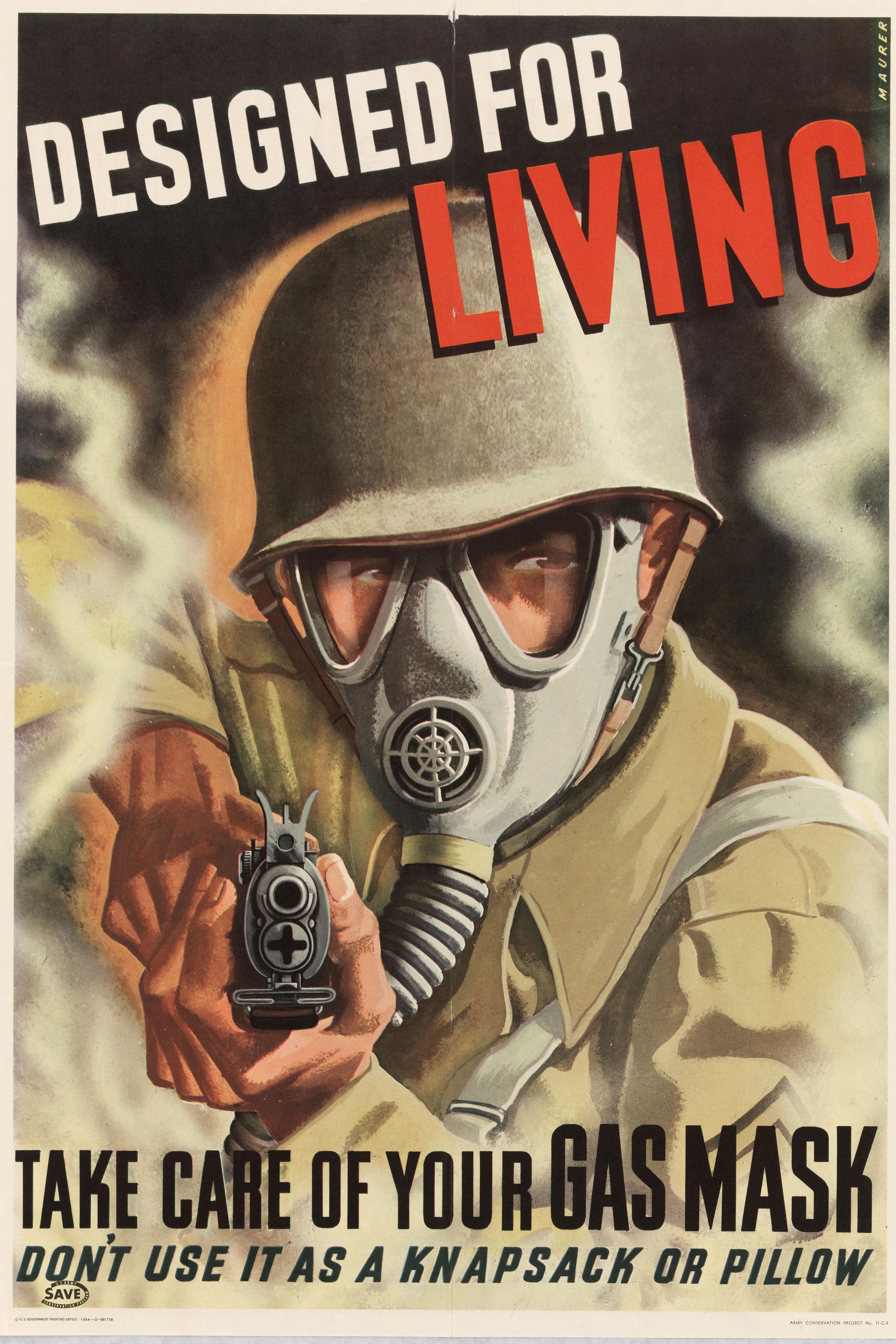 Take Care of Your Gas Mask | U.S. Department of War