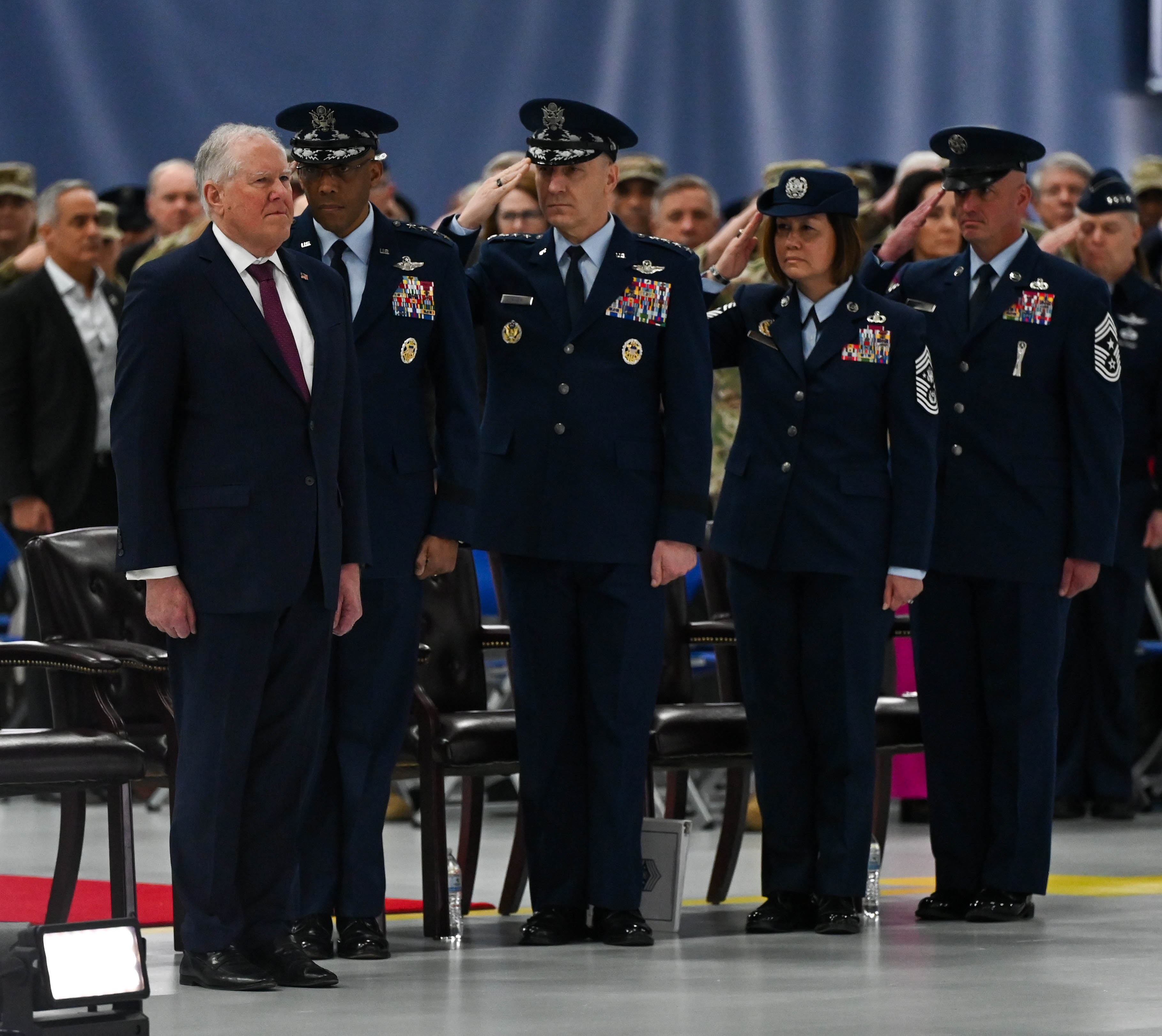 Flosi takes his place as the 20th Chief Master Sergeant of the Air ...