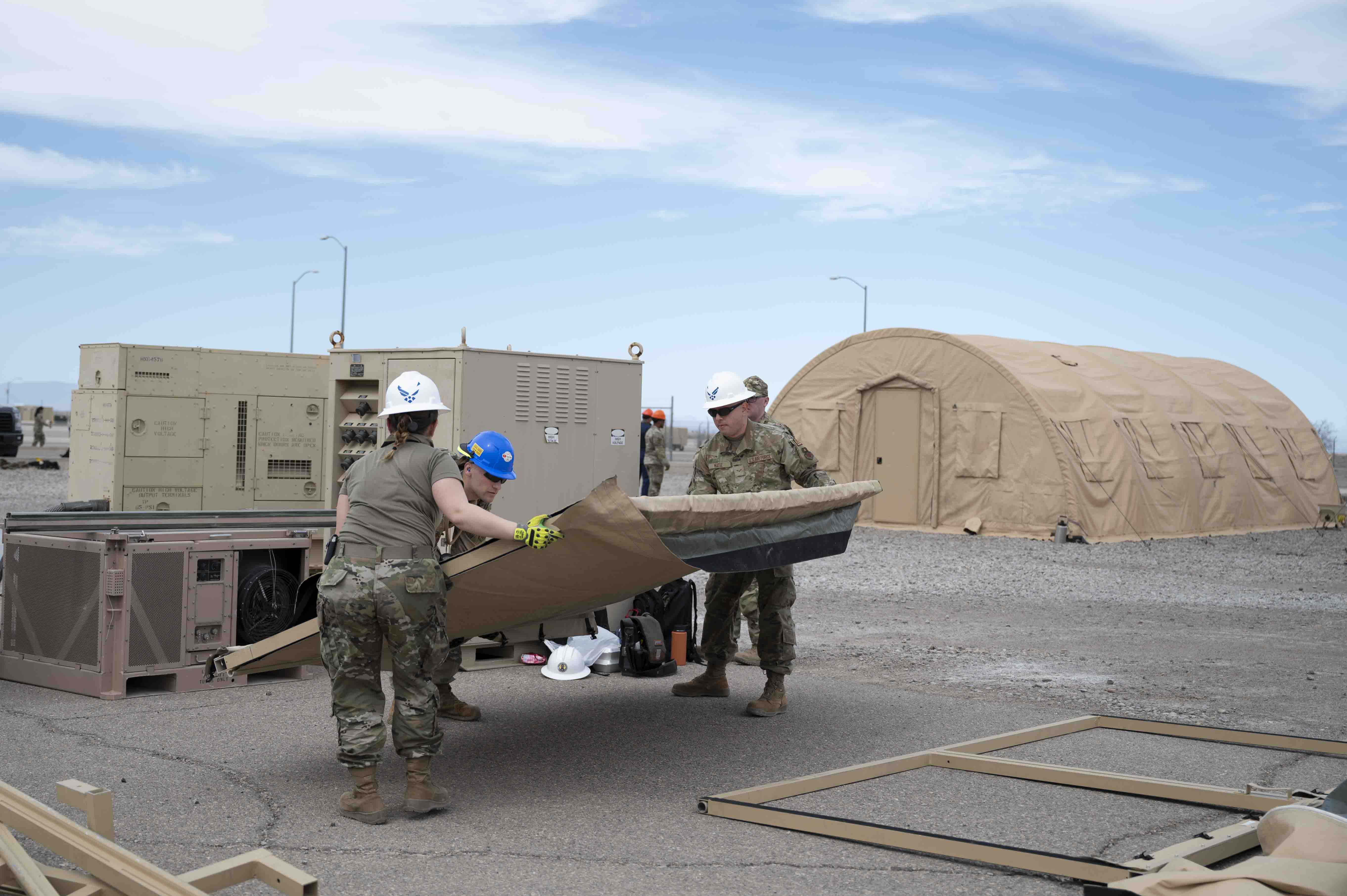 49th CES conducts deployment training exercise - Operation Stampede