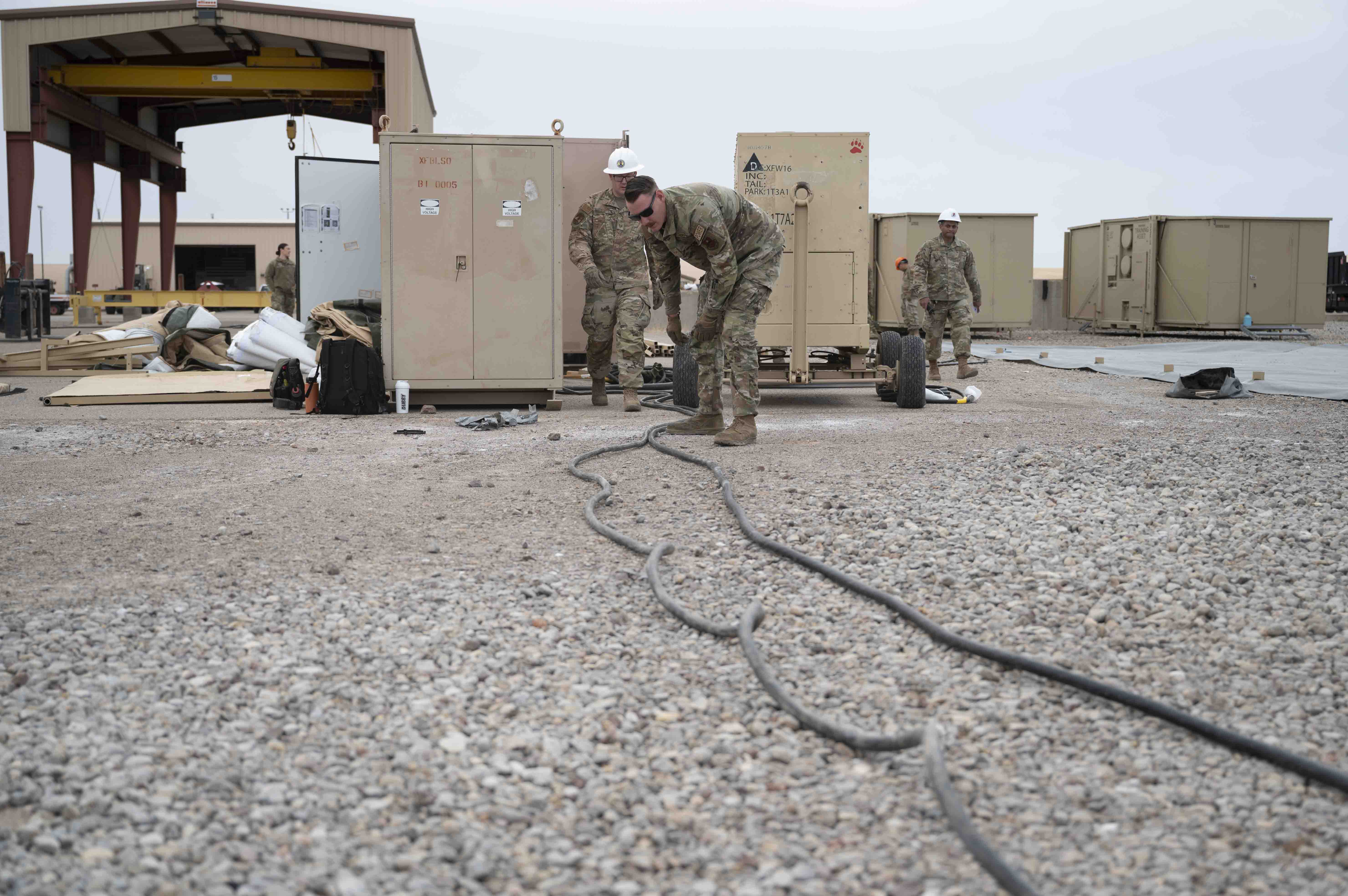 49th CES conducts deployment training exercise - Operation Stampede ...