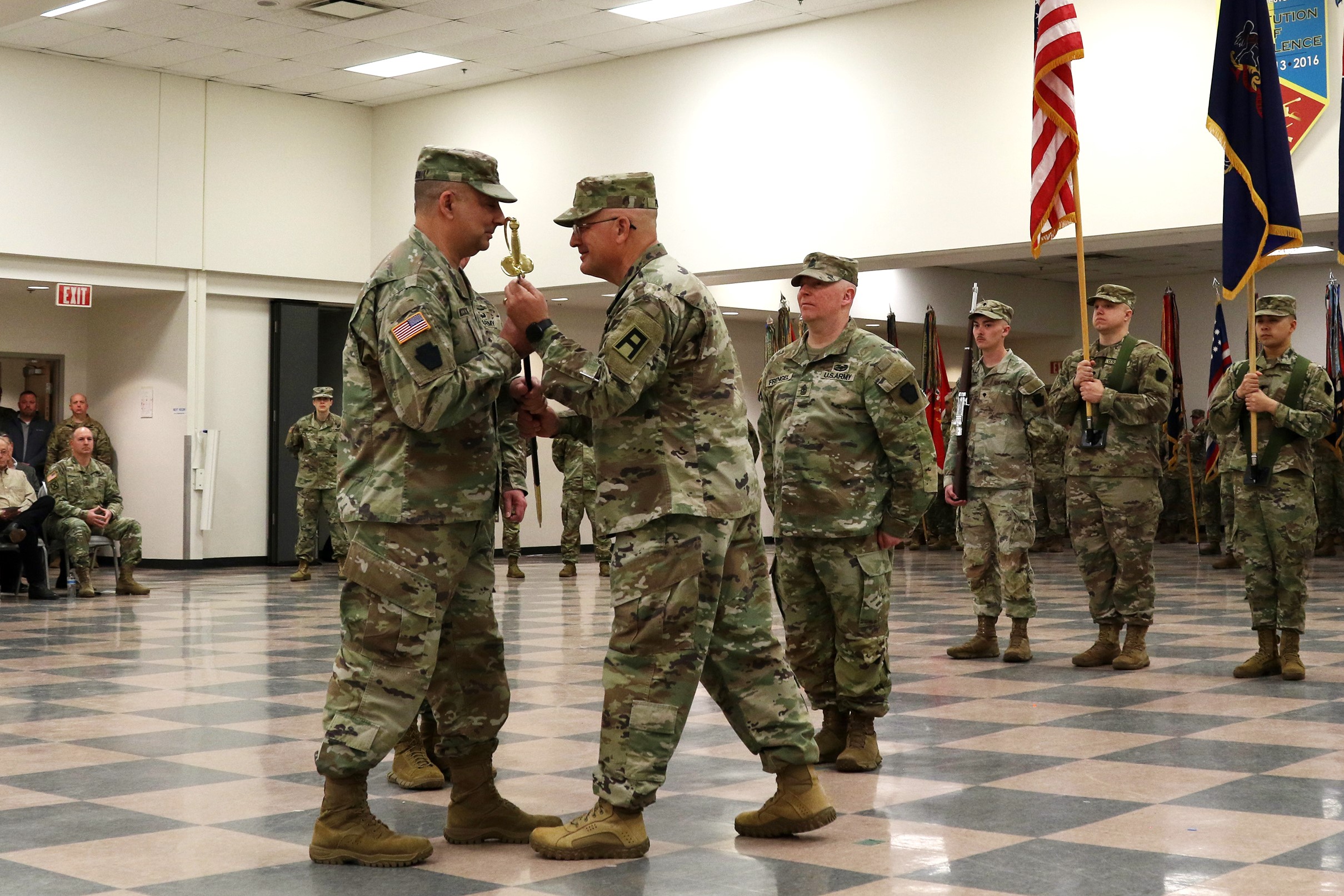28 Infantry Division welcomes Porter as 14th command sergeant major ...