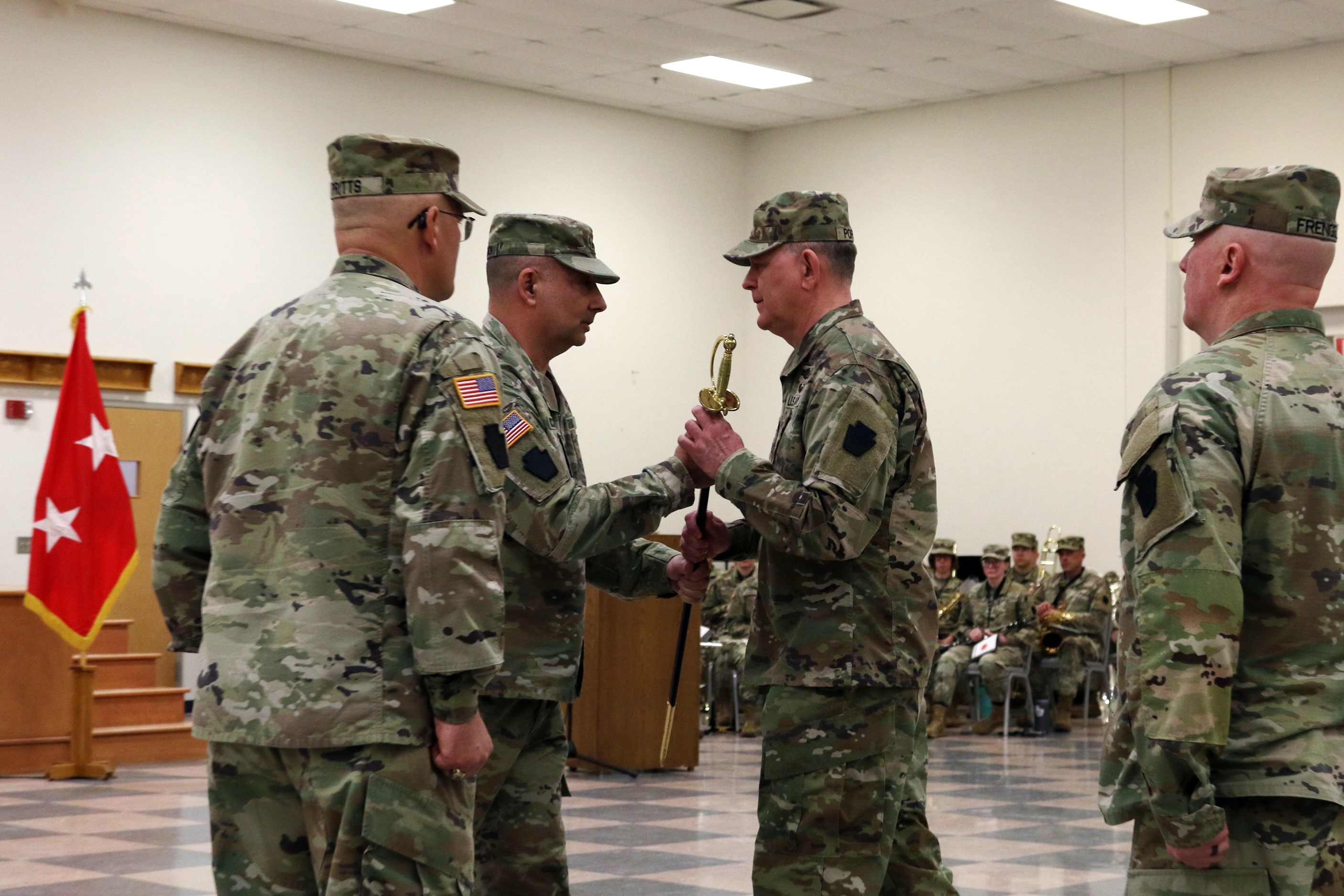 28 Infantry Division welcomes Porter as 14th command sergeant major ...