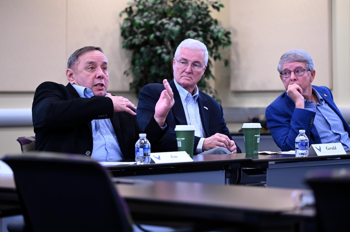 Former Chief Master Sergeants of the Air Force discuss great power competition, future force ...