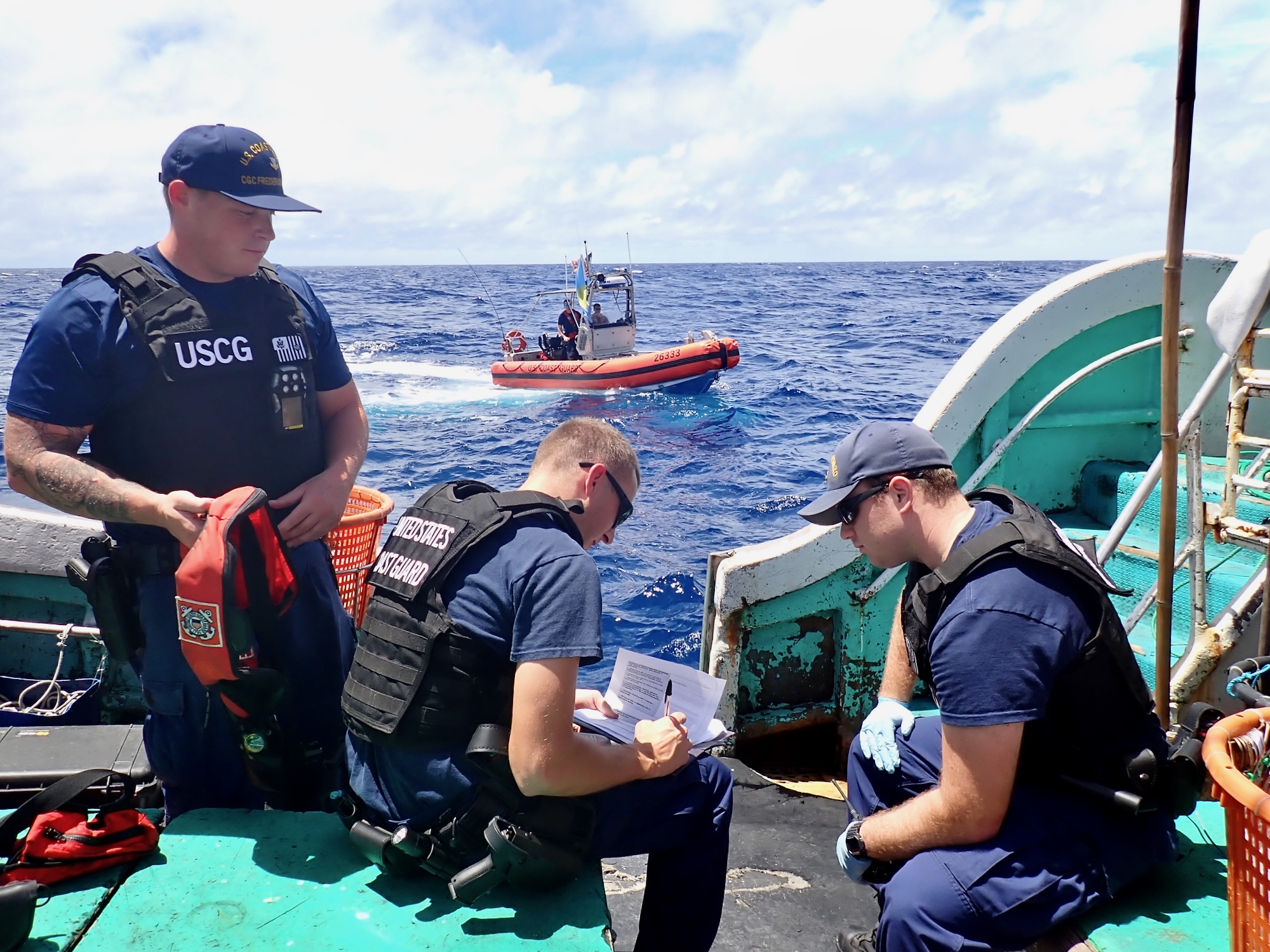 USCGC Frederick Hatch supports partners in the Federated States of ...