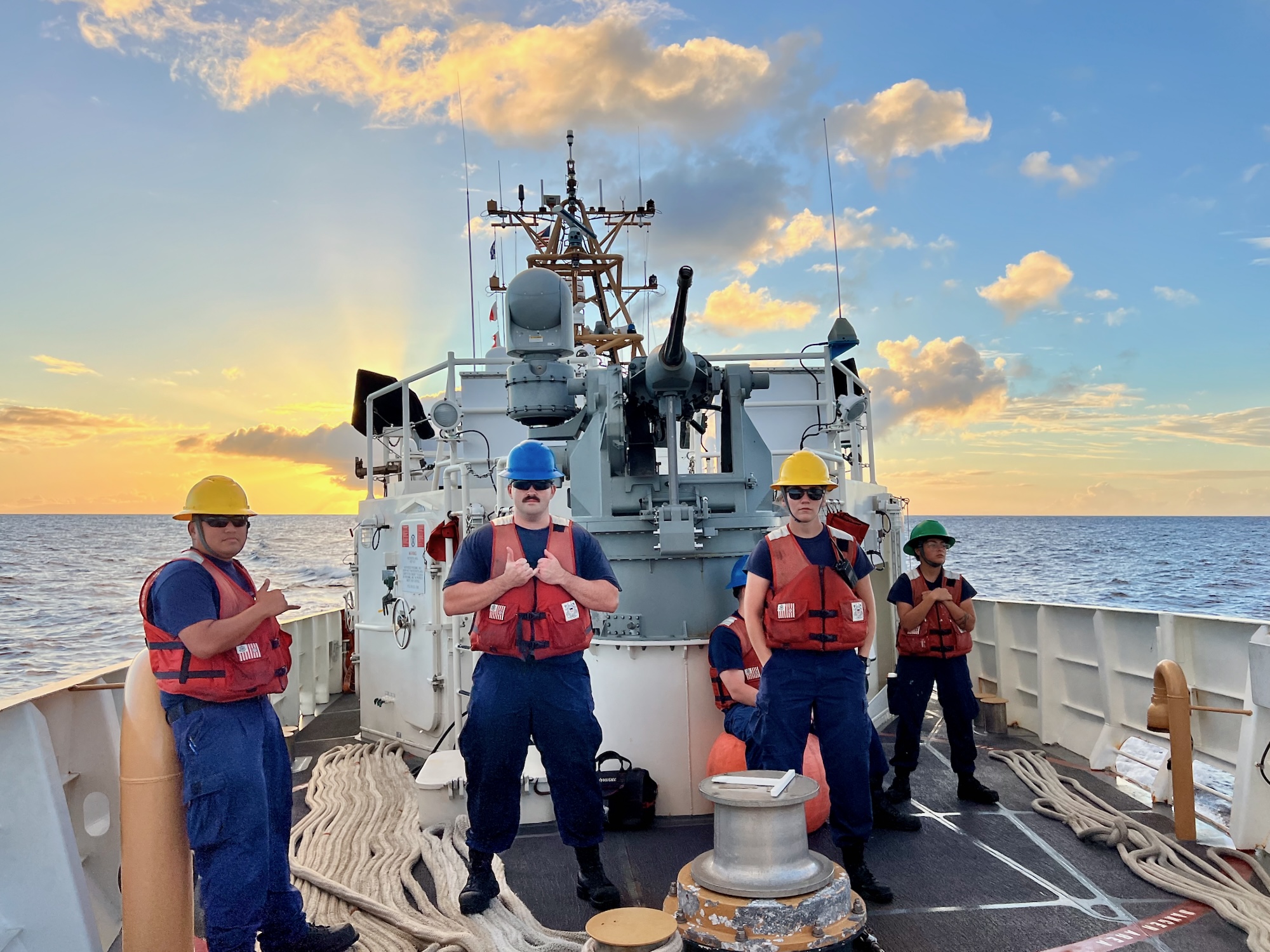 USCGC Frederick Hatch supports partners in the Federated States of ...