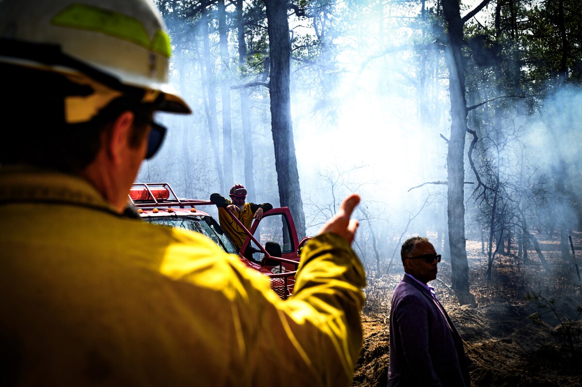 JB MDL partnership protects the Pinelands with new firebreak > Joint ...