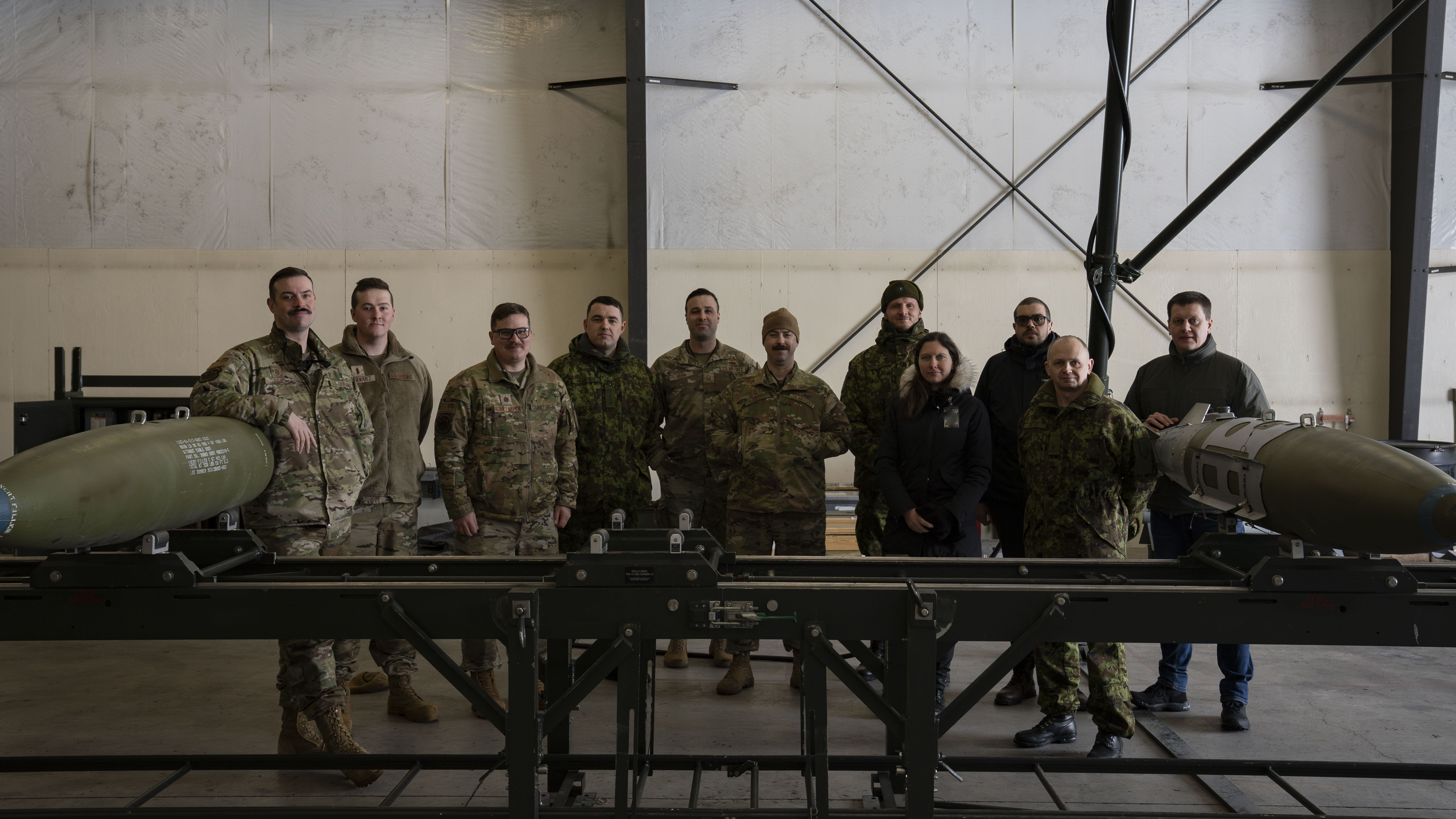 Estonian, U.S. Air Force munitions personnel share best practices ...