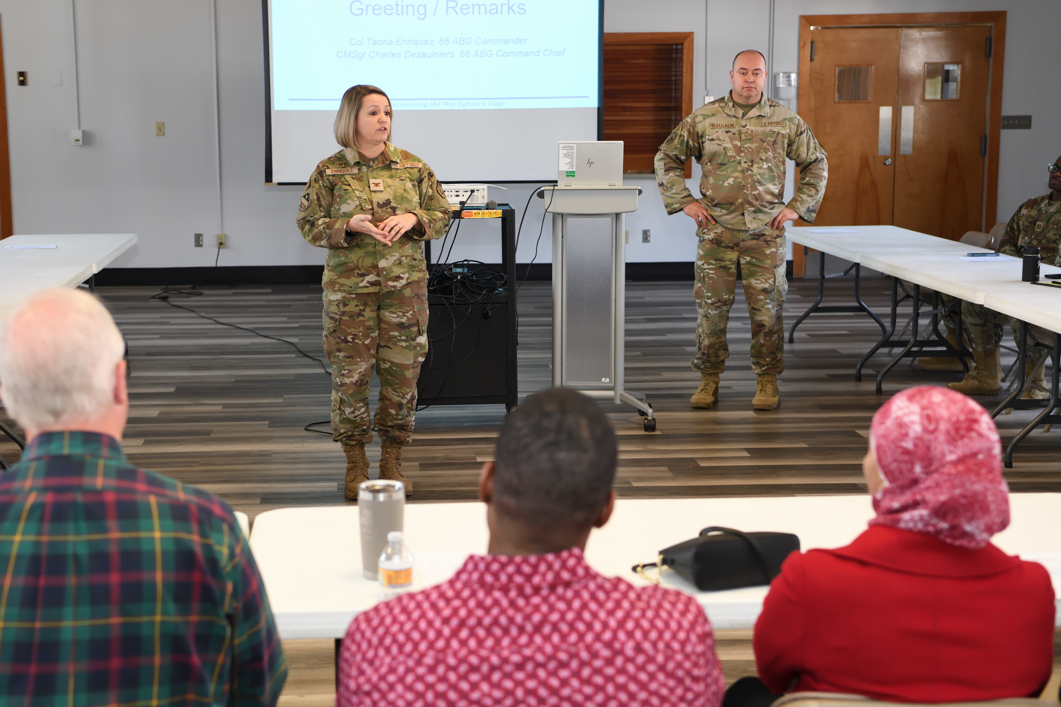 Chapel event connects installation with local clergy > Air Force Life ...