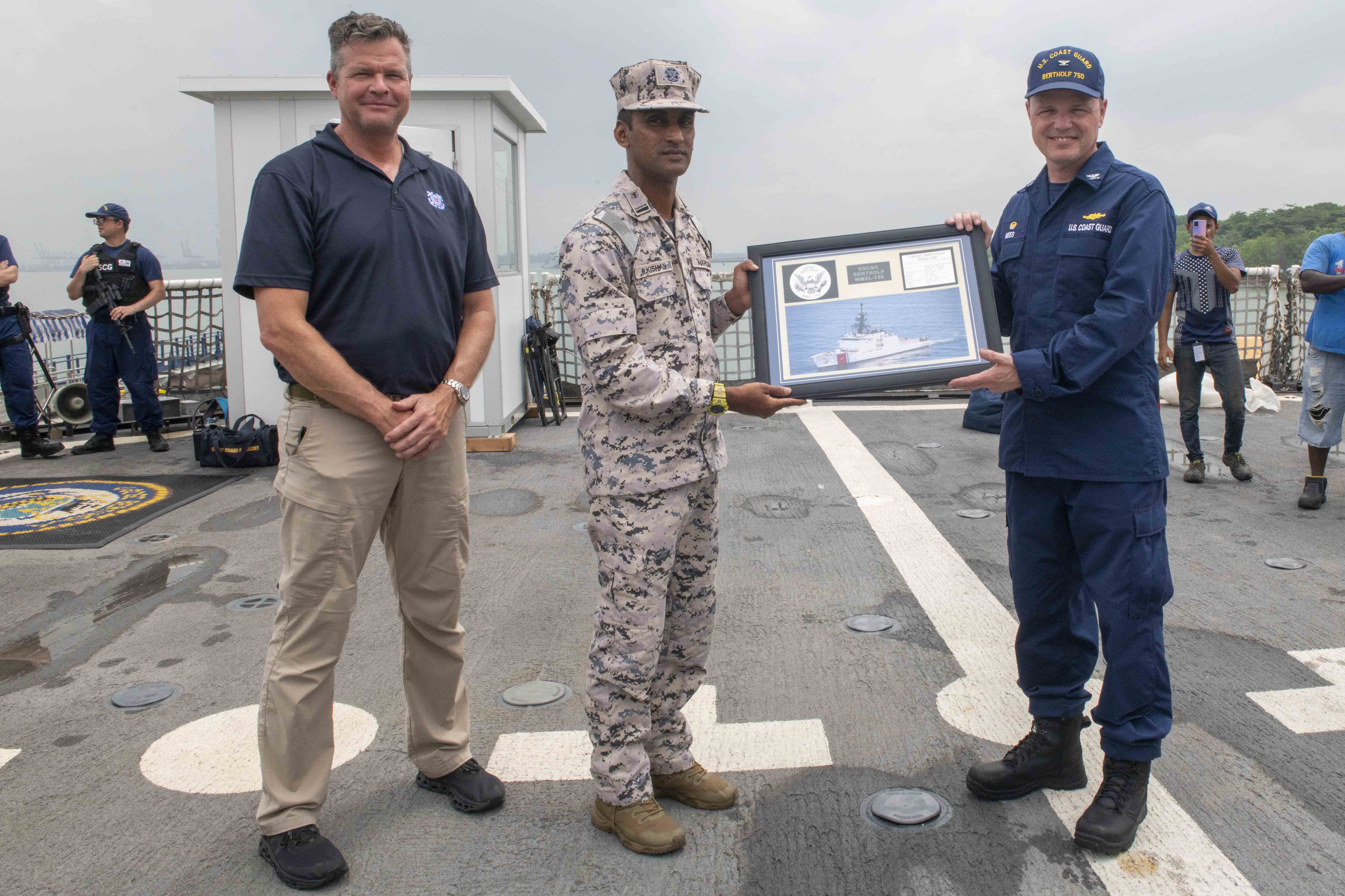 U.S. Coast Guard Cutter Bertholf visits Malaysia, strengthens ...