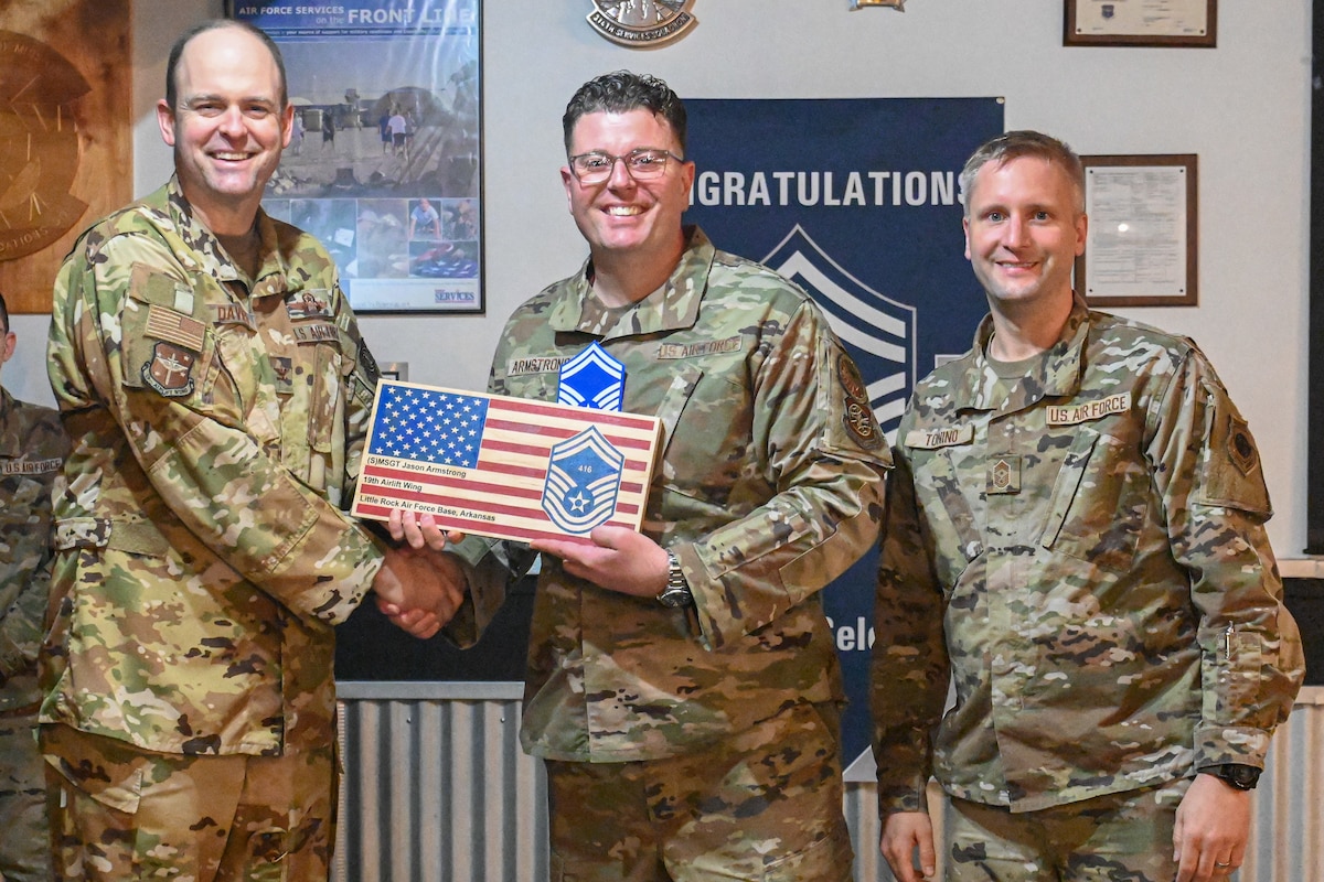 TLR celebrates senior master sergeants selects at release party ...