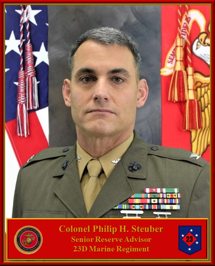 Senior Reserve Advisor > U.S. Marine Corps Forces Reserve > Biography
