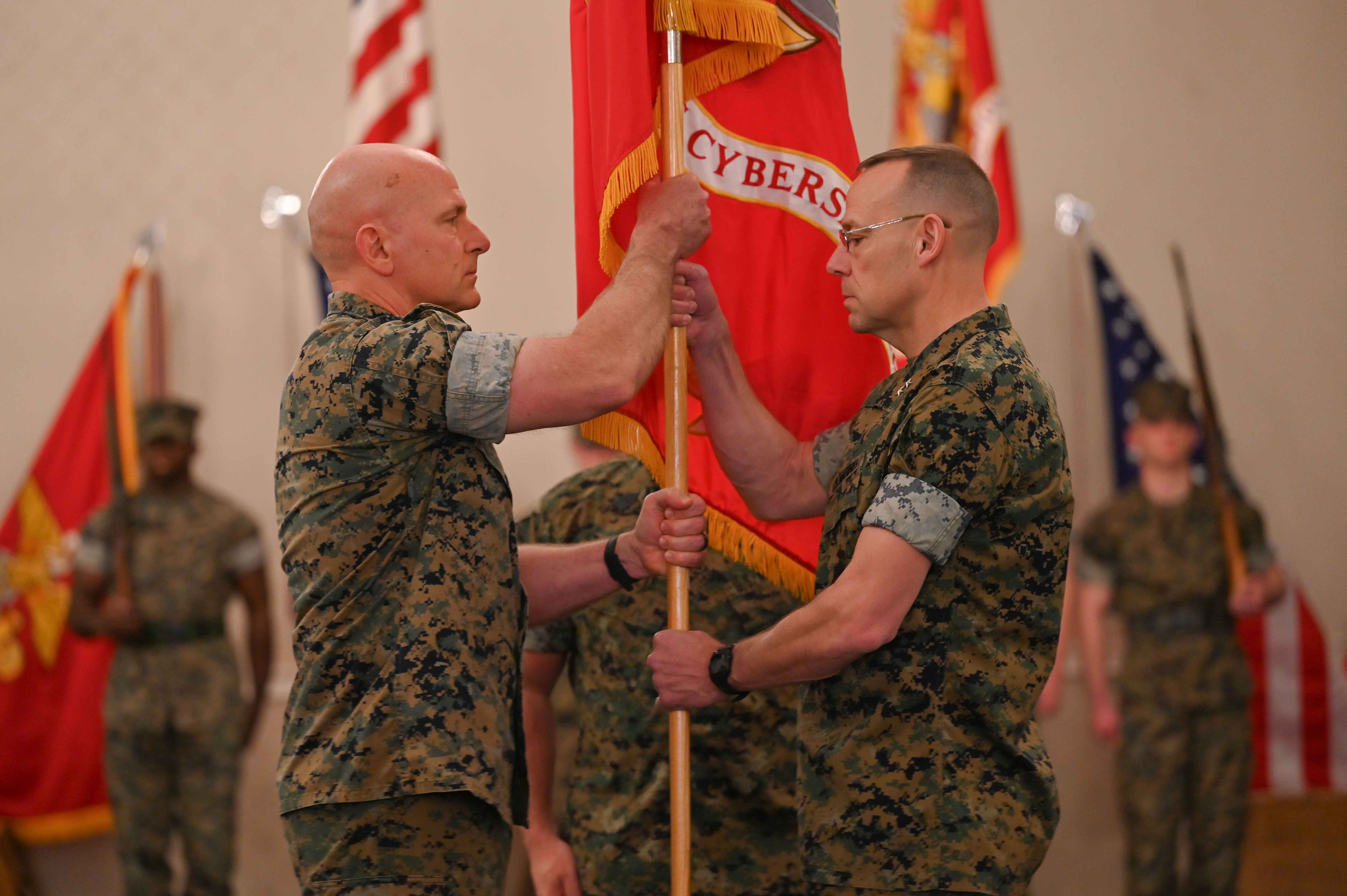 MARFORCYBER/MARFORSPACE/MCIC Change of Command > United States Space ...