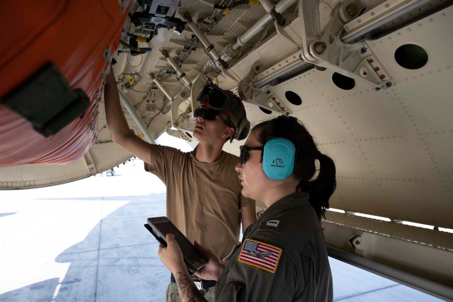 Patrol Squadron Five Conducts Pre-flight Inspections at Camp Lemonnier ...